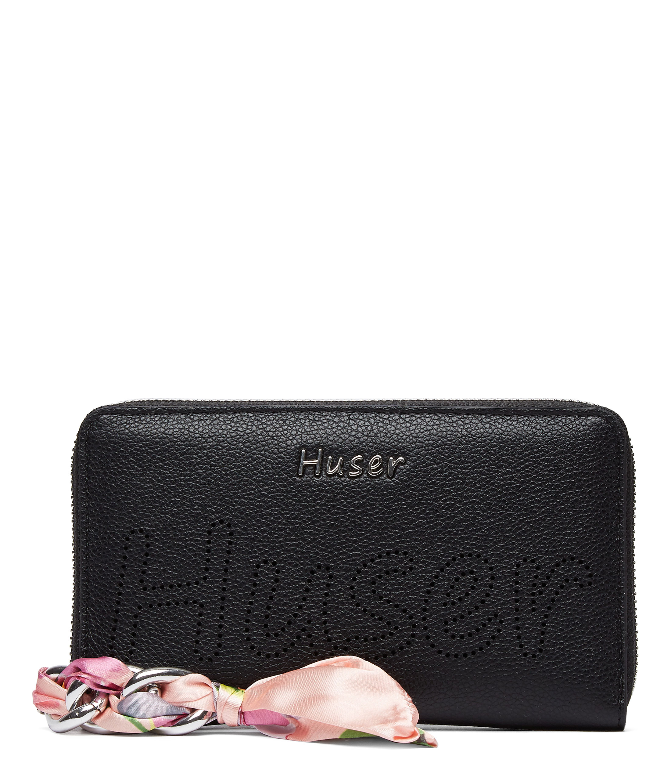 Huser: Cartera negra Mujer | El Palacio de Hierro