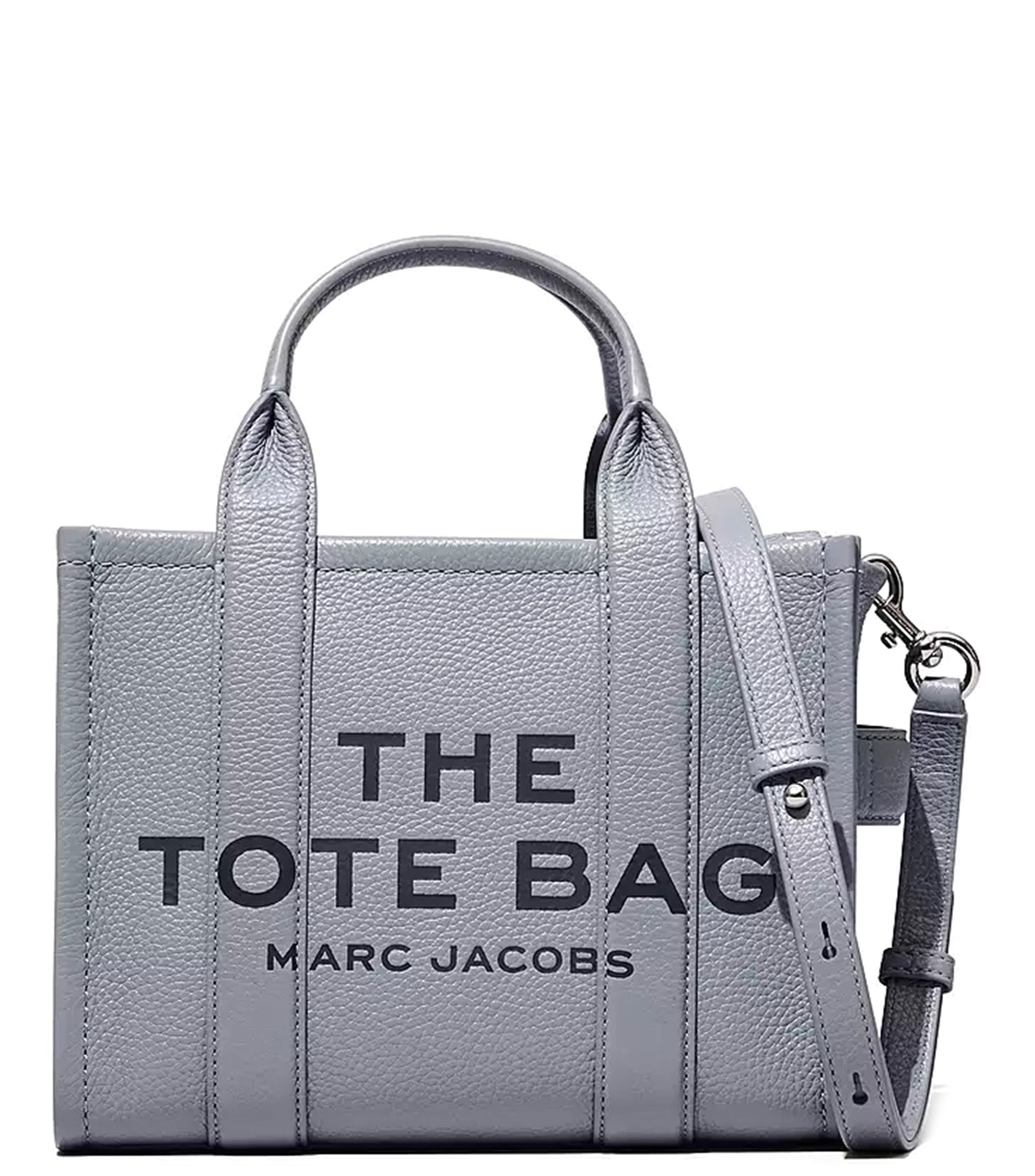 Marc Jacobs: Bolso The Mini Tote Bag en piel gris estampado Mujer | El ...