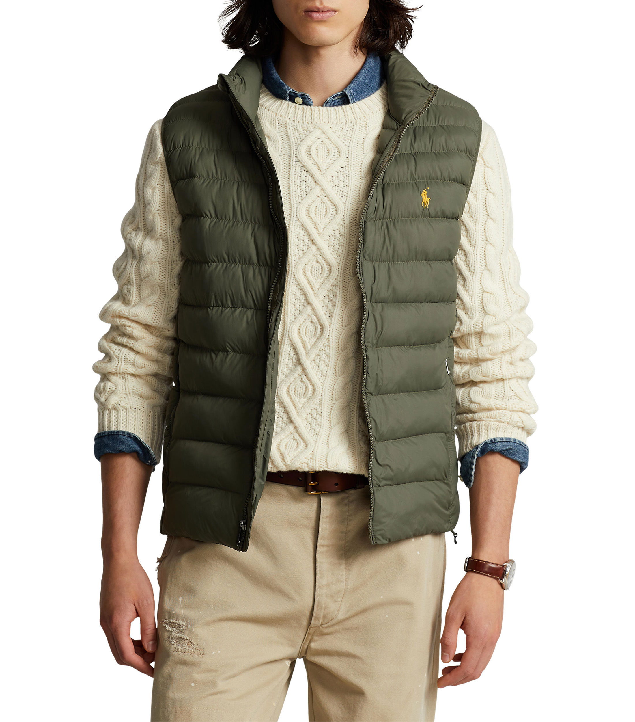 Polo Ralph Lauren Chaleco Acolchado Hombre - El Palacio de Hierro