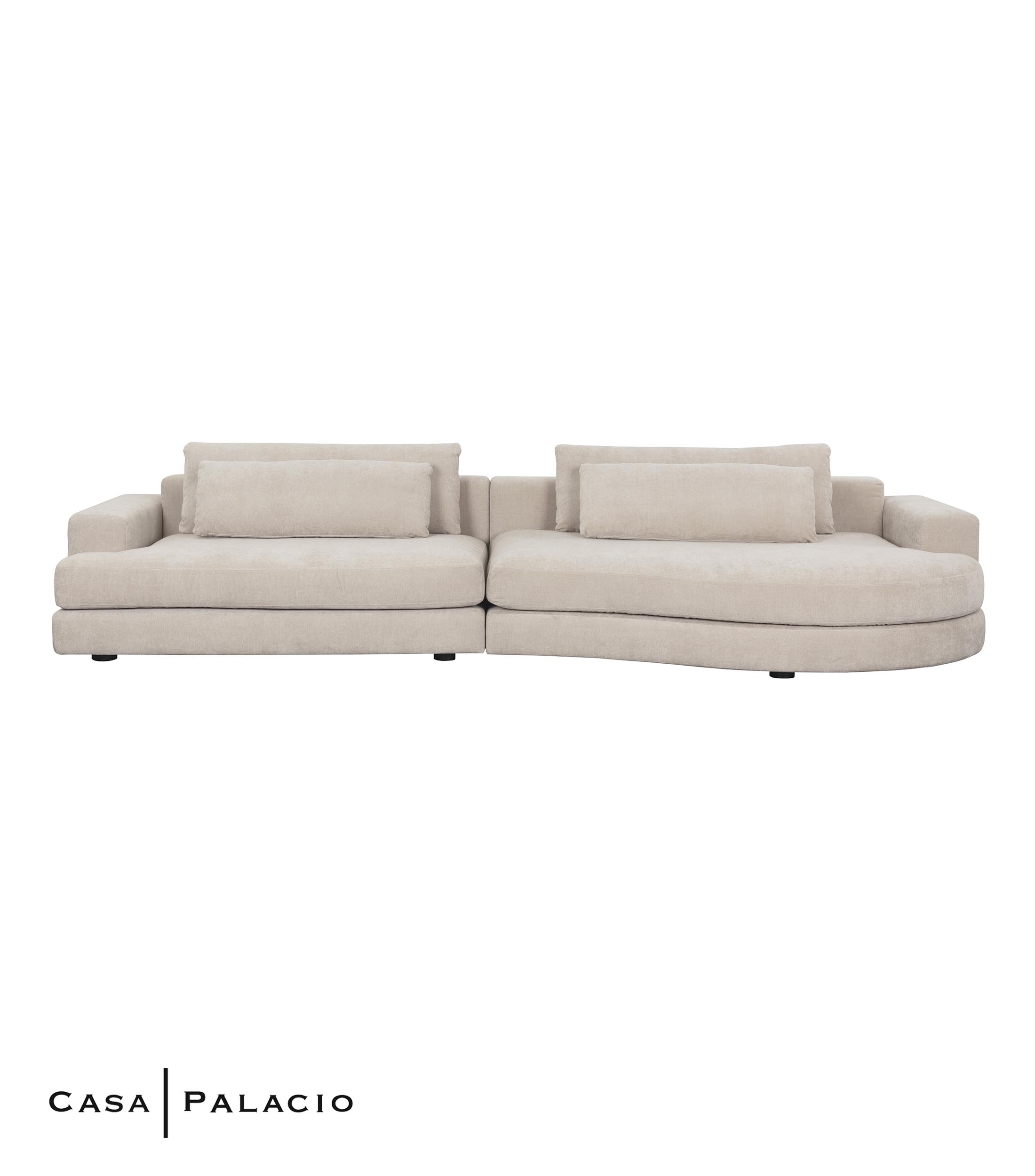 Sunpan Modern Home: Sofá Danny crema | El Palacio de Hierro