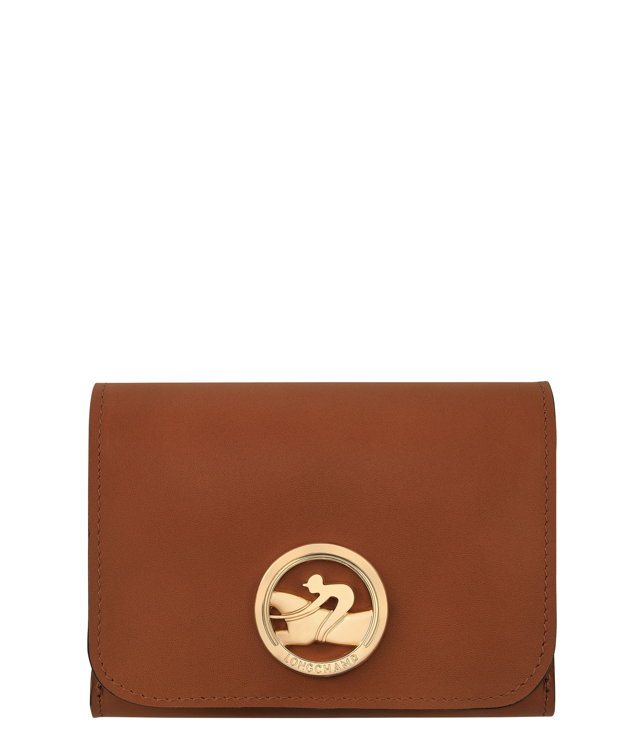 Longchamp Cartera Cognac en piel Box Trot Mujer - El Palacio de Hierro