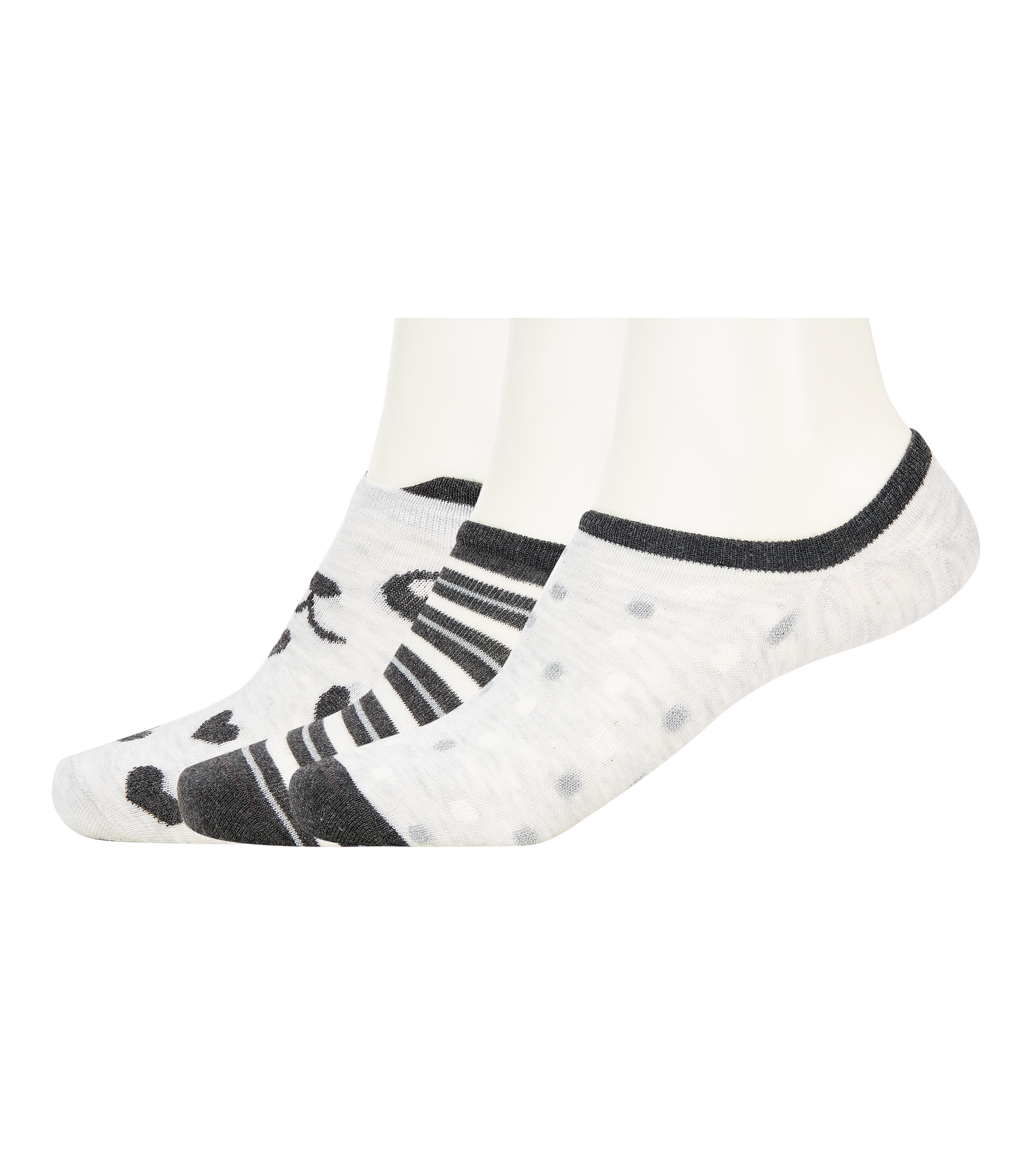 Women'Secret Set 3 Calcetines Invisibles Mujer - El Palacio de Hierro
