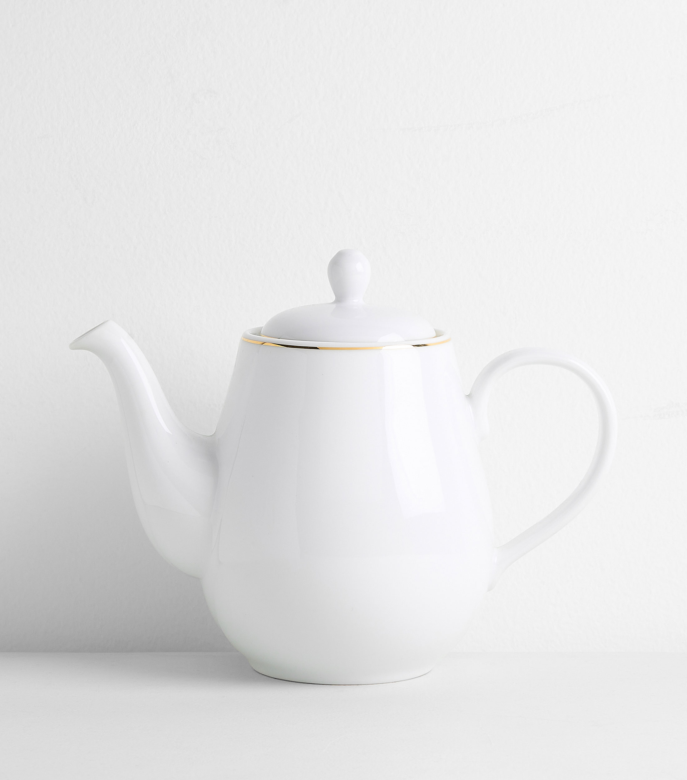 Royal Porcelain Cafetera con tapa Bright Blanca |El Palacio de Hierro