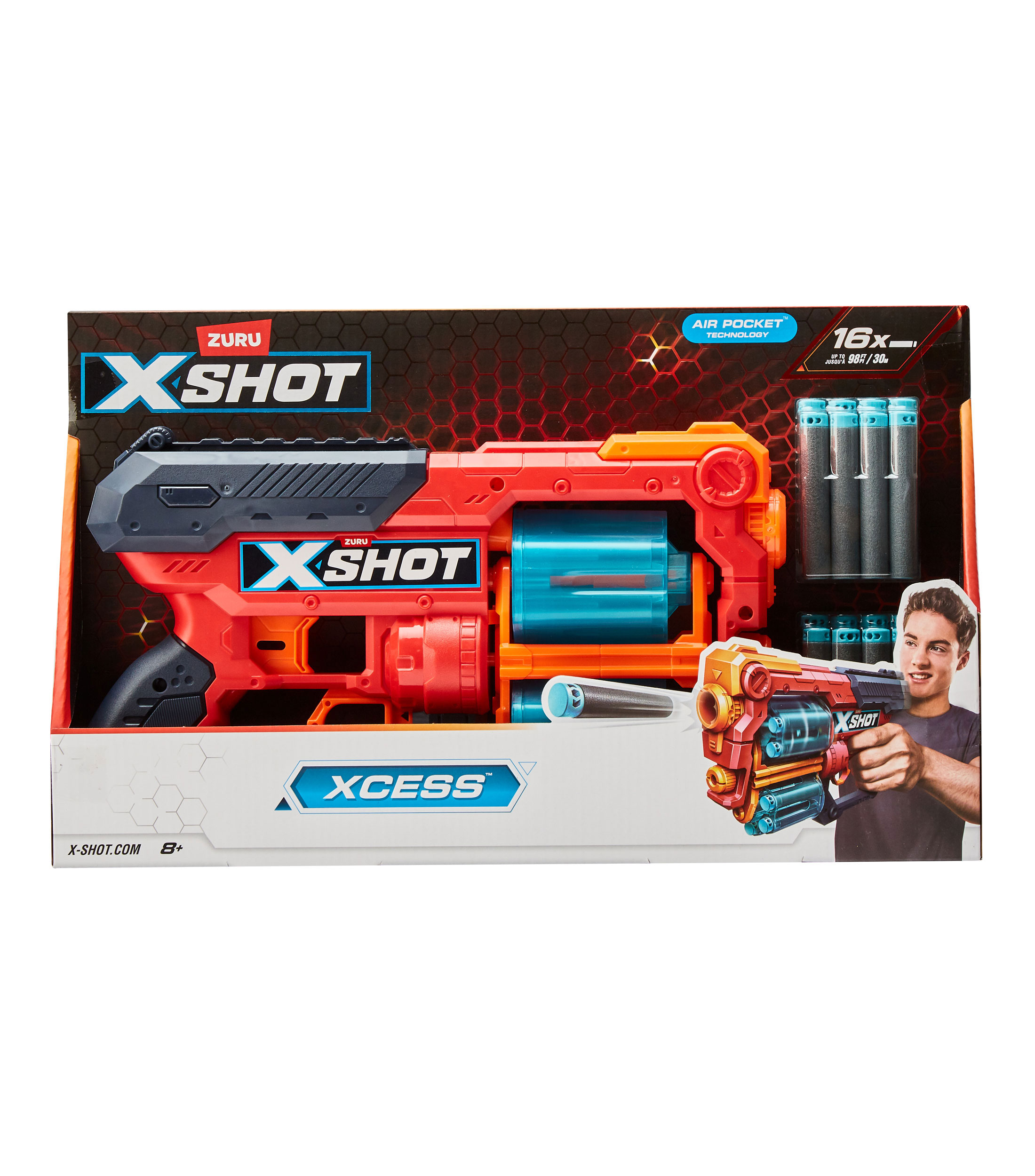 ZURU: Lanzador X-Shot XCESS con 16 Dardos | El Palacio de Hierro