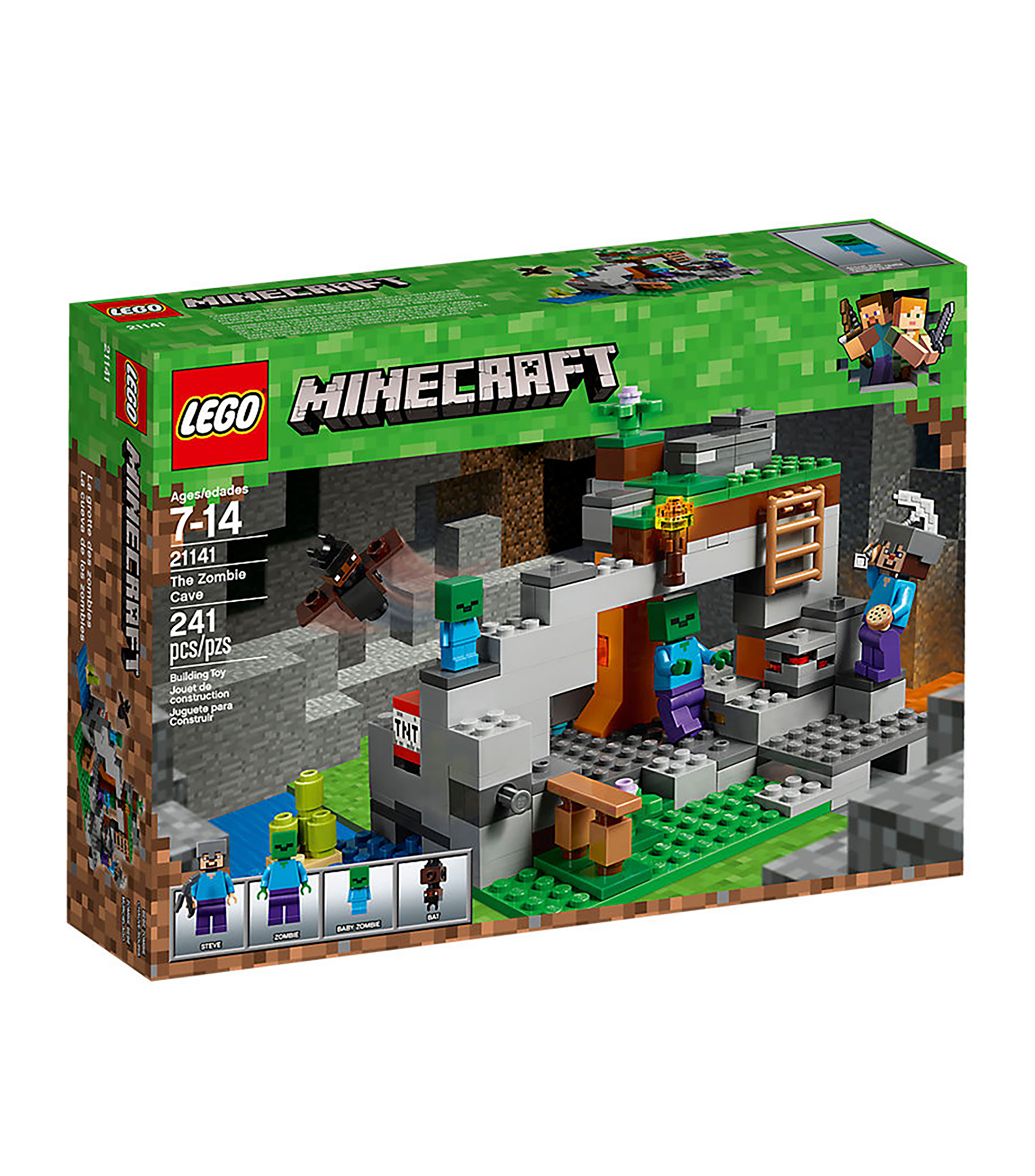 Lego Lego Minecraft, The Zombie Cave - El Palacio de Hierro