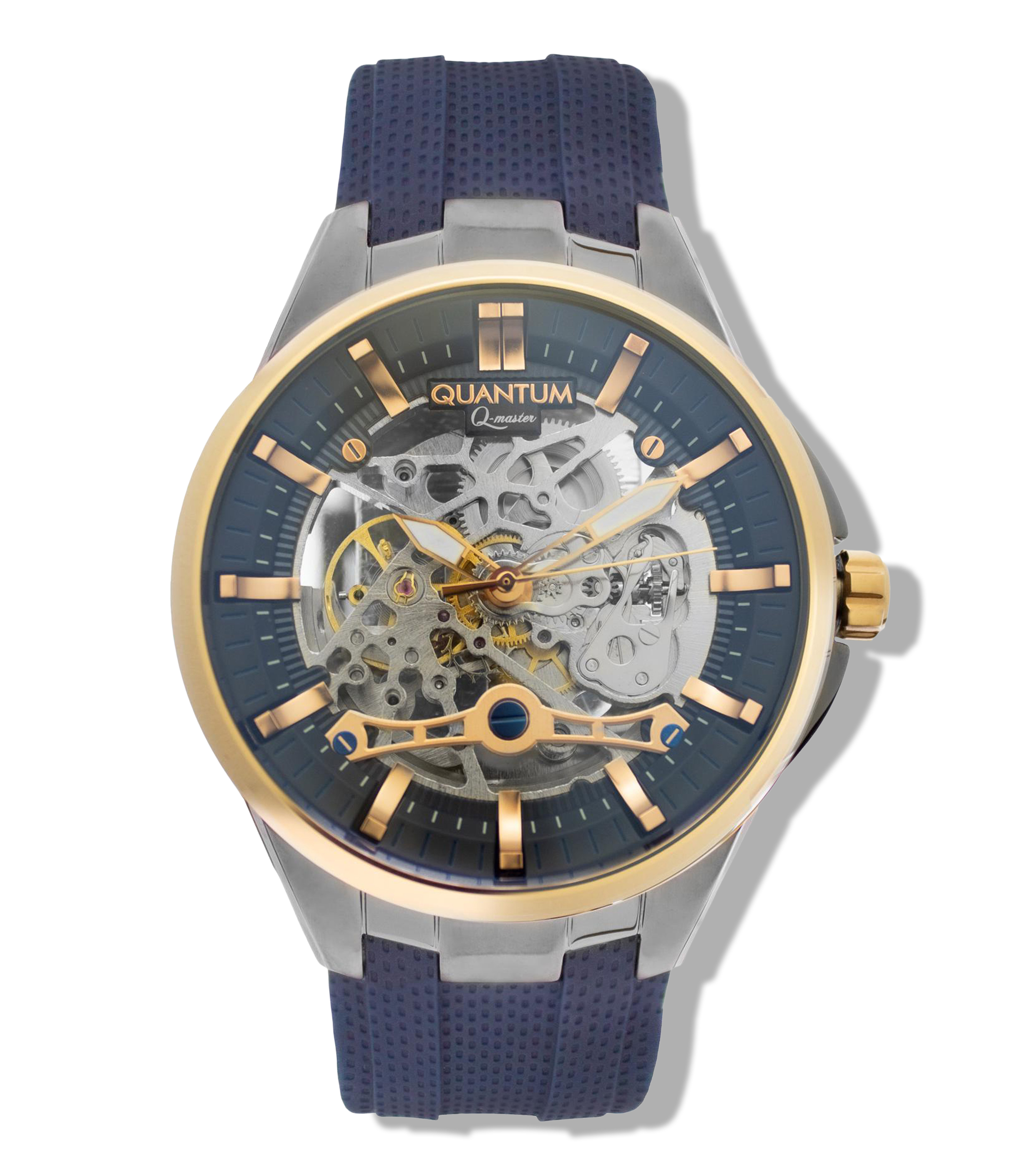 Quantum Reloj Q-Master Silicón Azul Hombre - El Palacio de Hierro