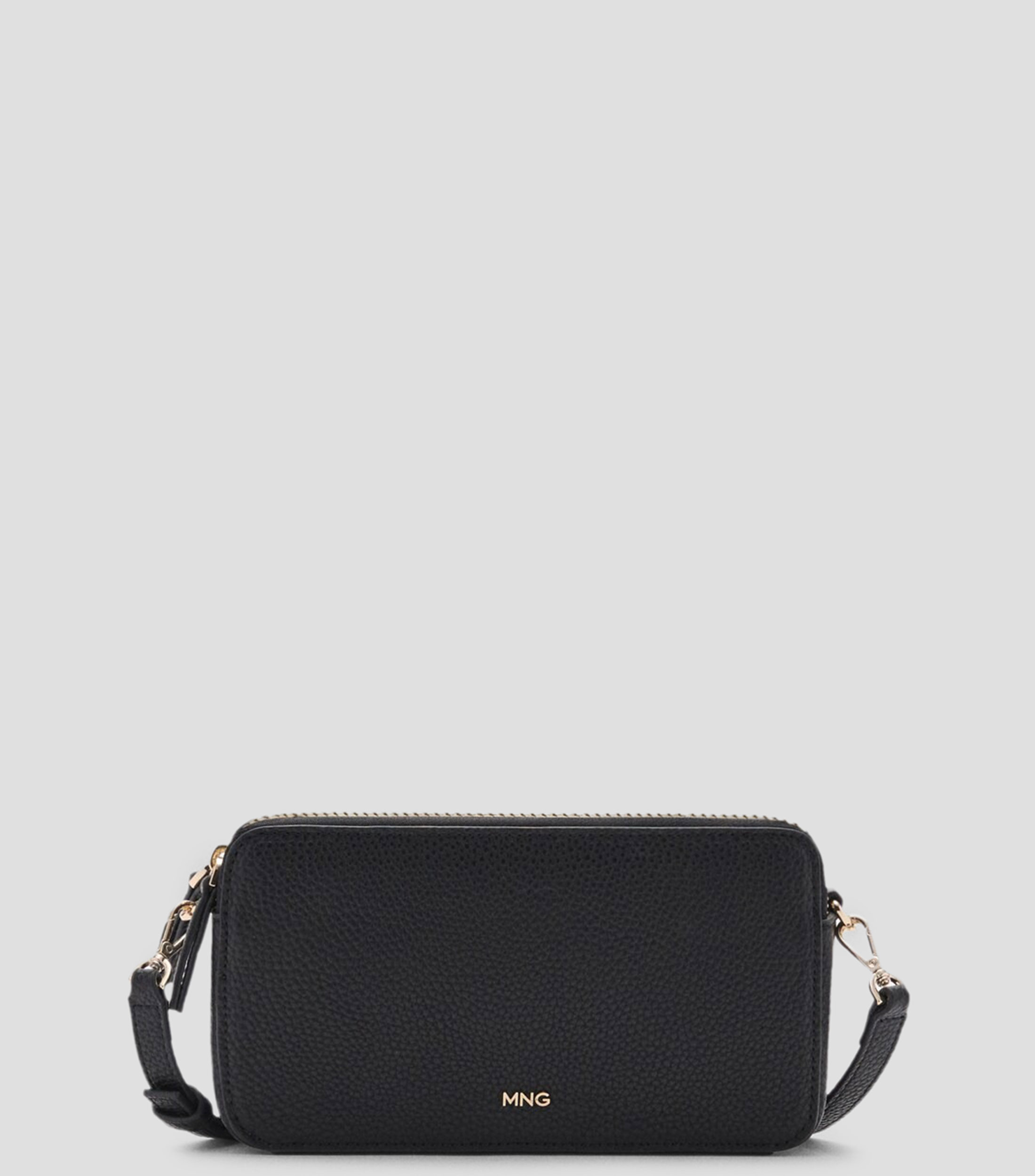 MANGO_1323_Mango Bolsa crossbody granulada Mujer |El Palacio de Hierro