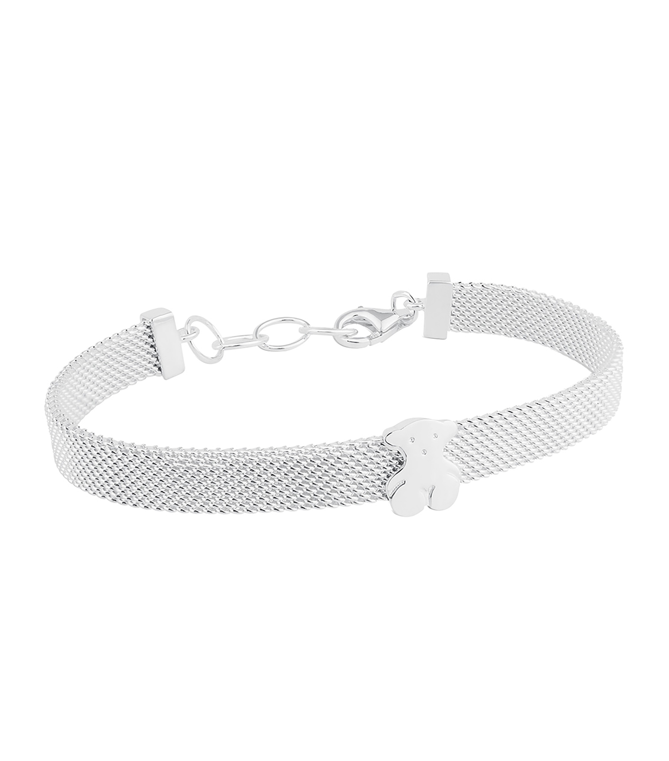 Tous Pulsera en Plata Mesh Mujer - El Palacio de Hierro