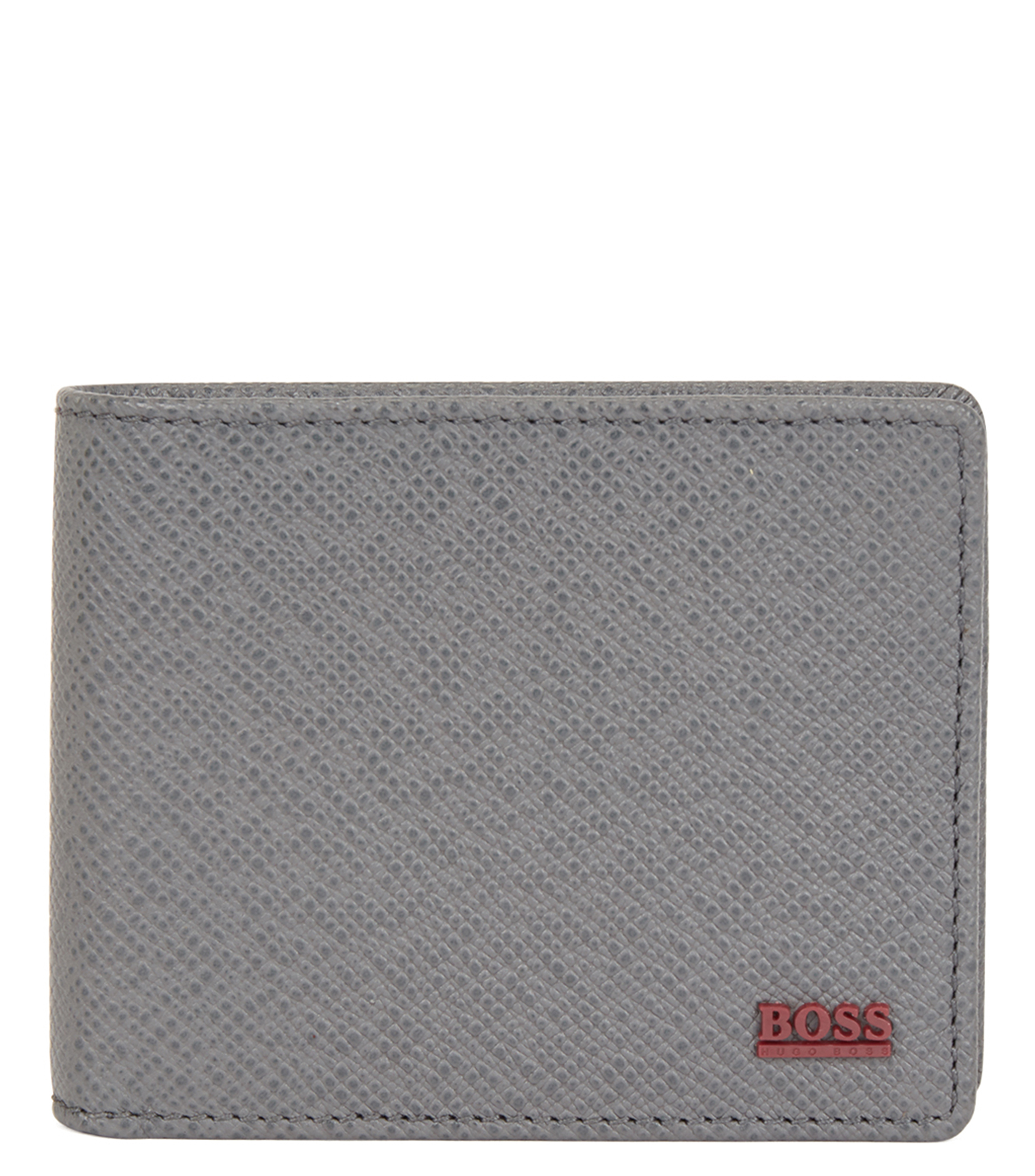 Boss Cartera plegable Signature Collection en piel italiana a dos tonos ...