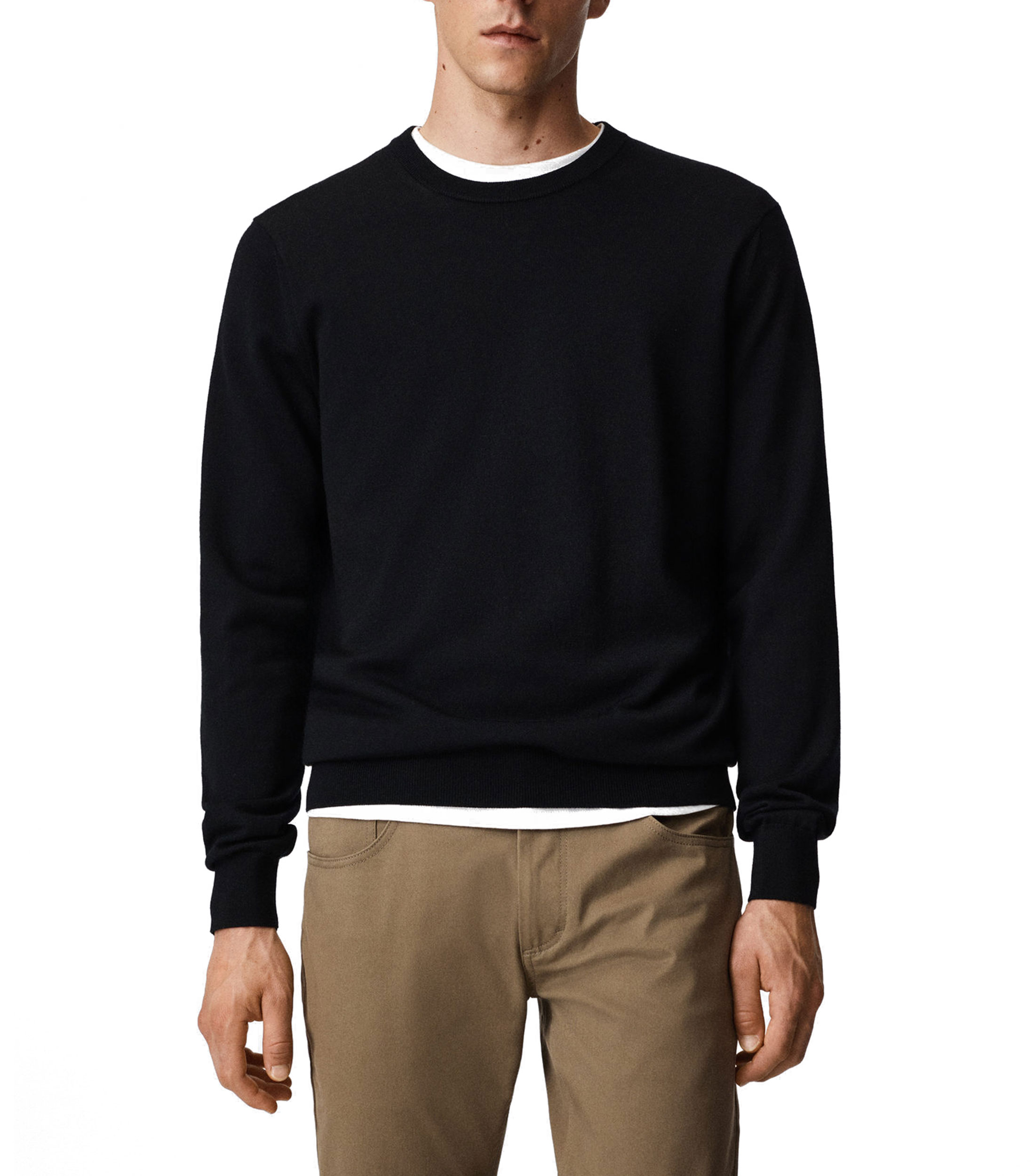 Mango Suéter cuello redondo Hombre - El Palacio de Hierro