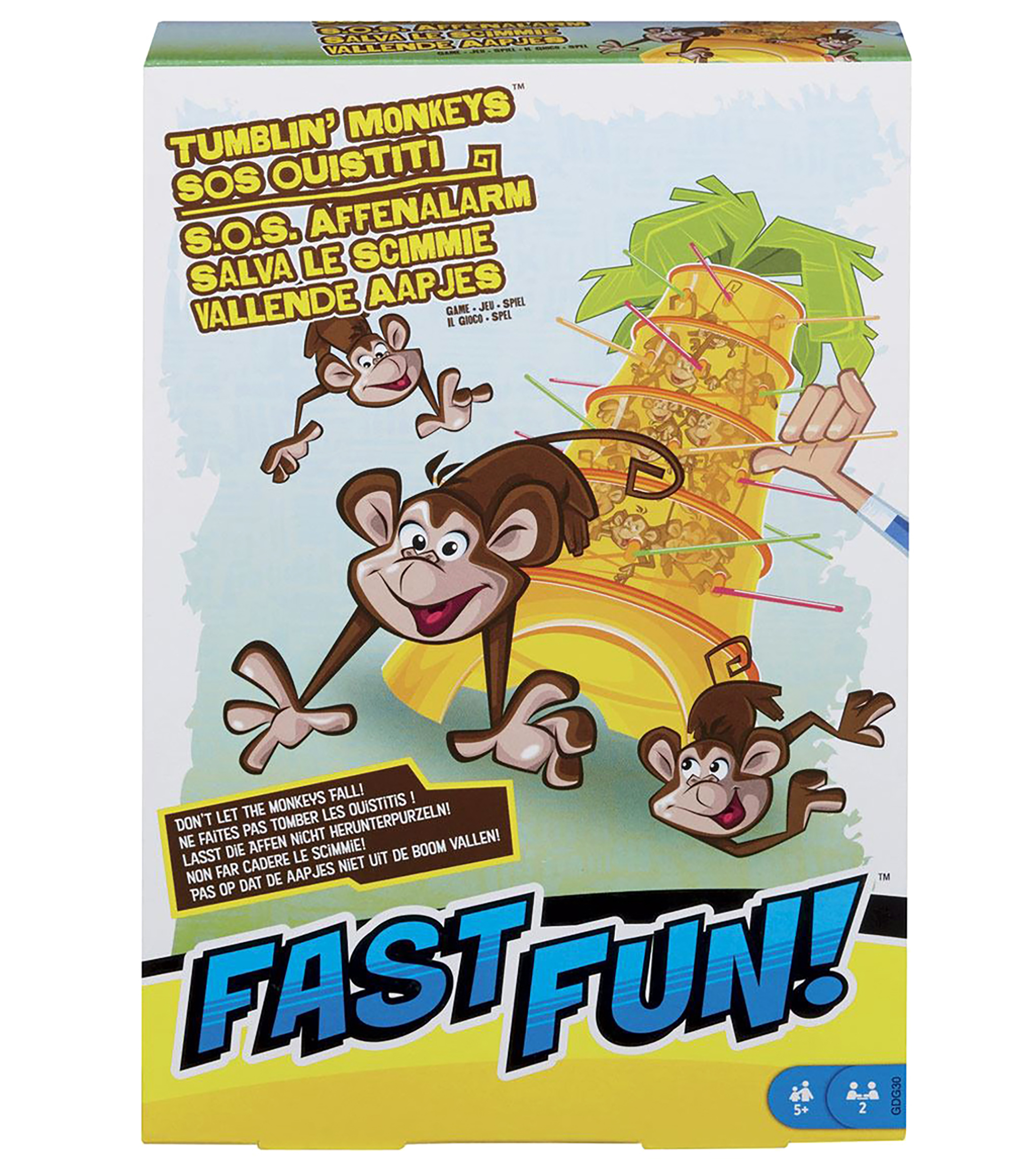 Mattel Monos Locos Fast Fun - El Palacio de Hierro