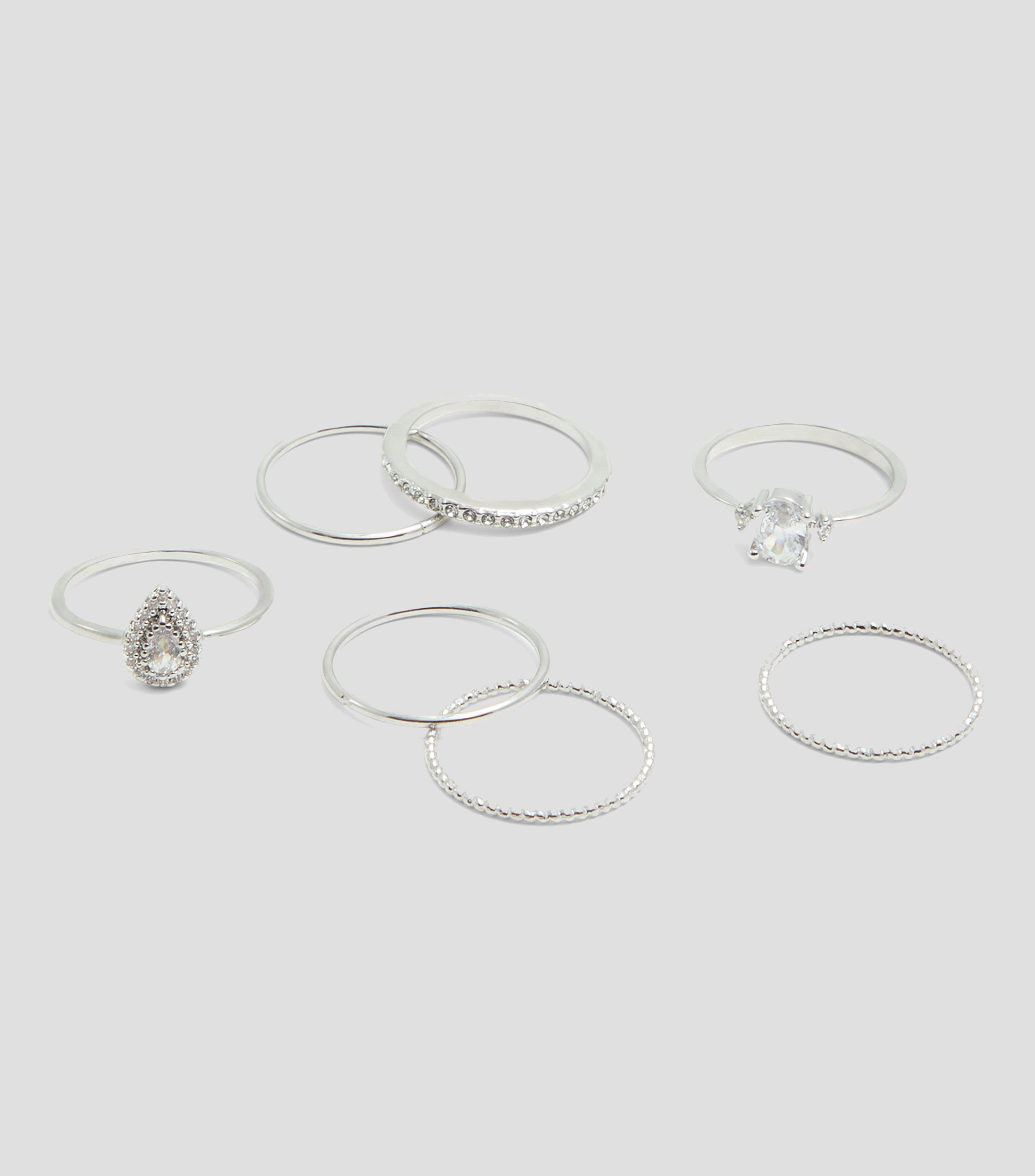 Aldo Set 7 anillos Mujer - El Palacio de Hierro