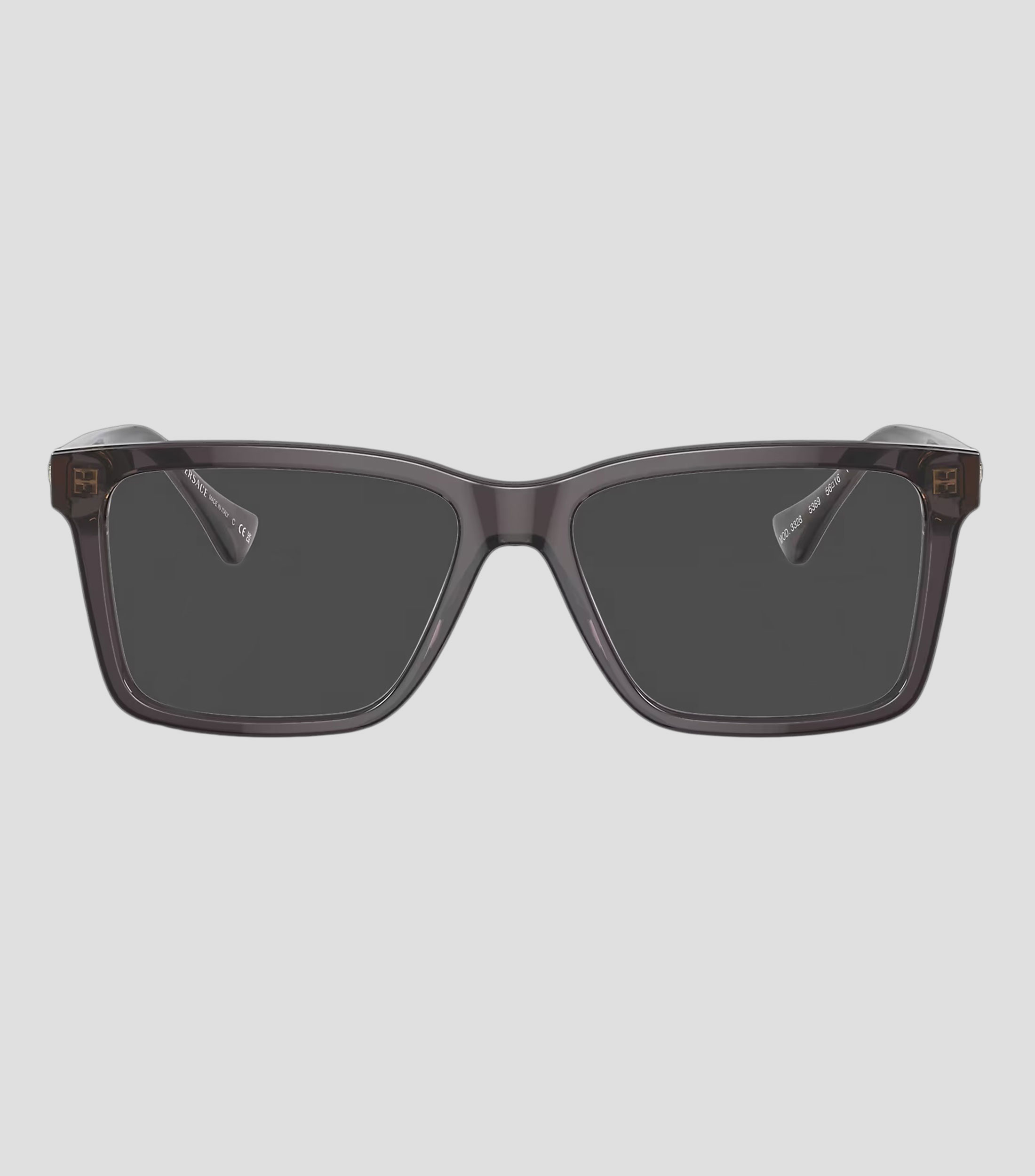 Versace | Lentes de sol rectangulares grises Hombre | El Palacio de Hierro