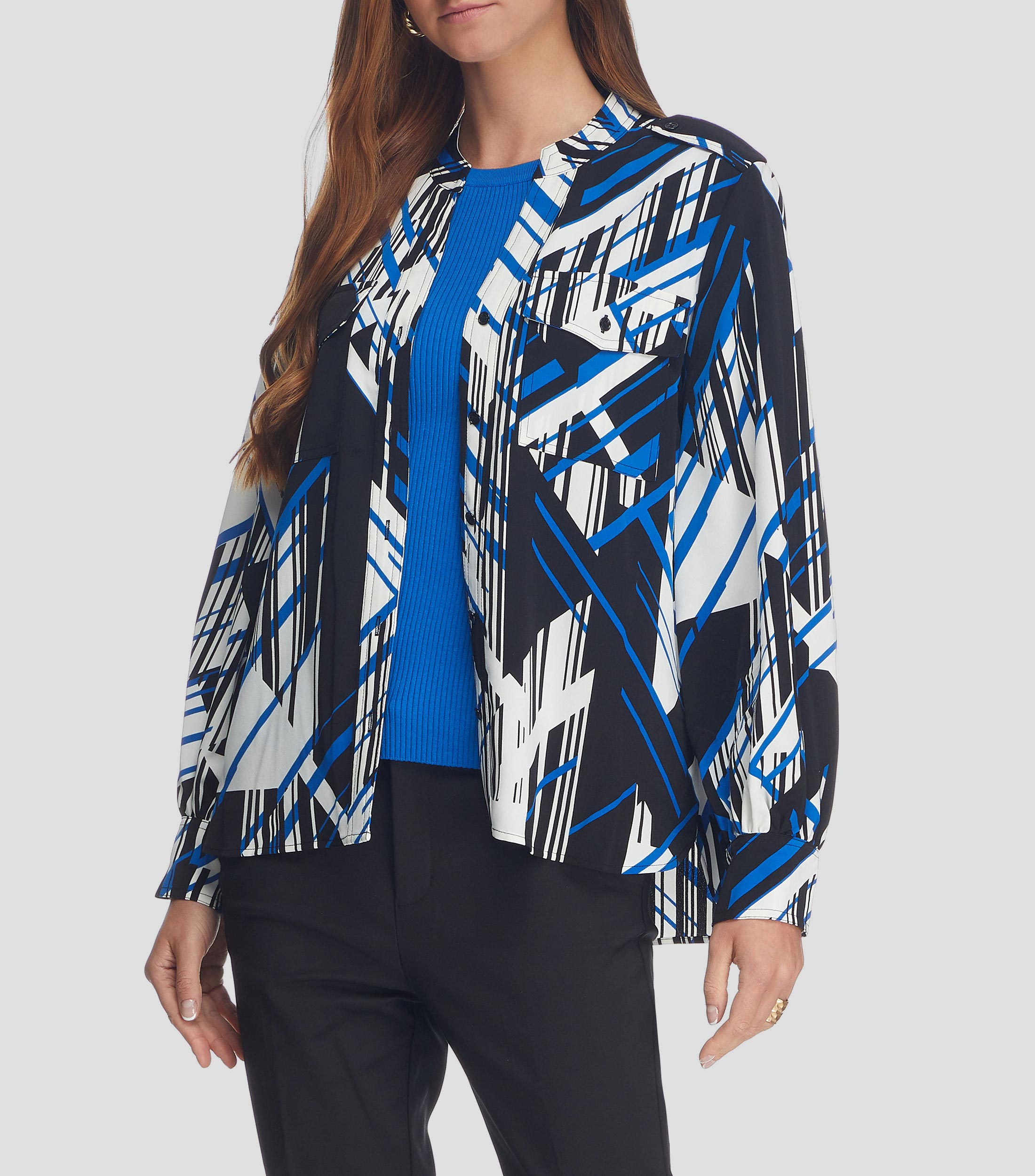 Karl Lagerfeld Camisa Estampada Manga Larga Mujer - El Palacio de Hierro