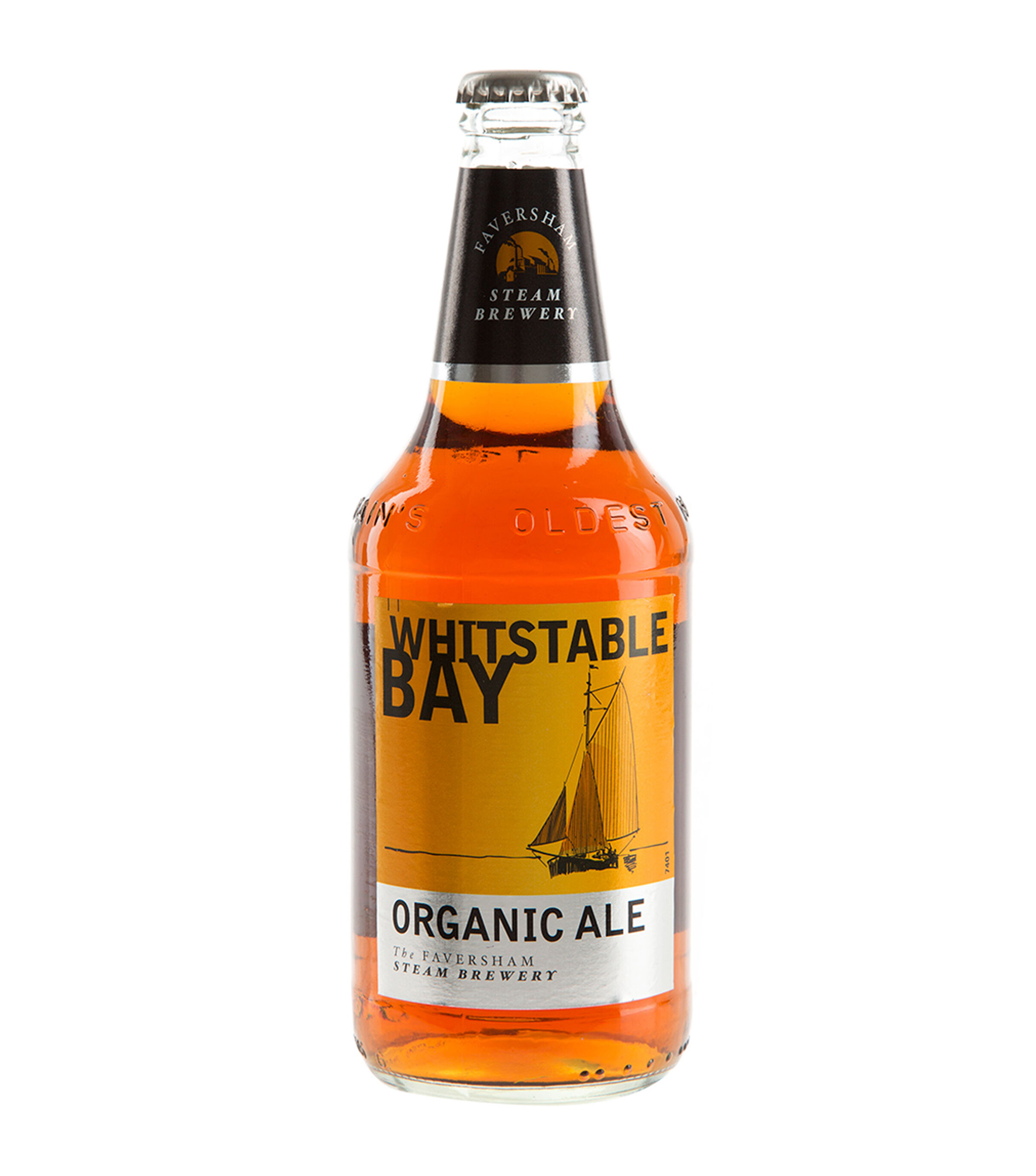 Shepherd Neame Cerveza Whitstable Bay Organic Ale, 500 ml - El Palacio ...