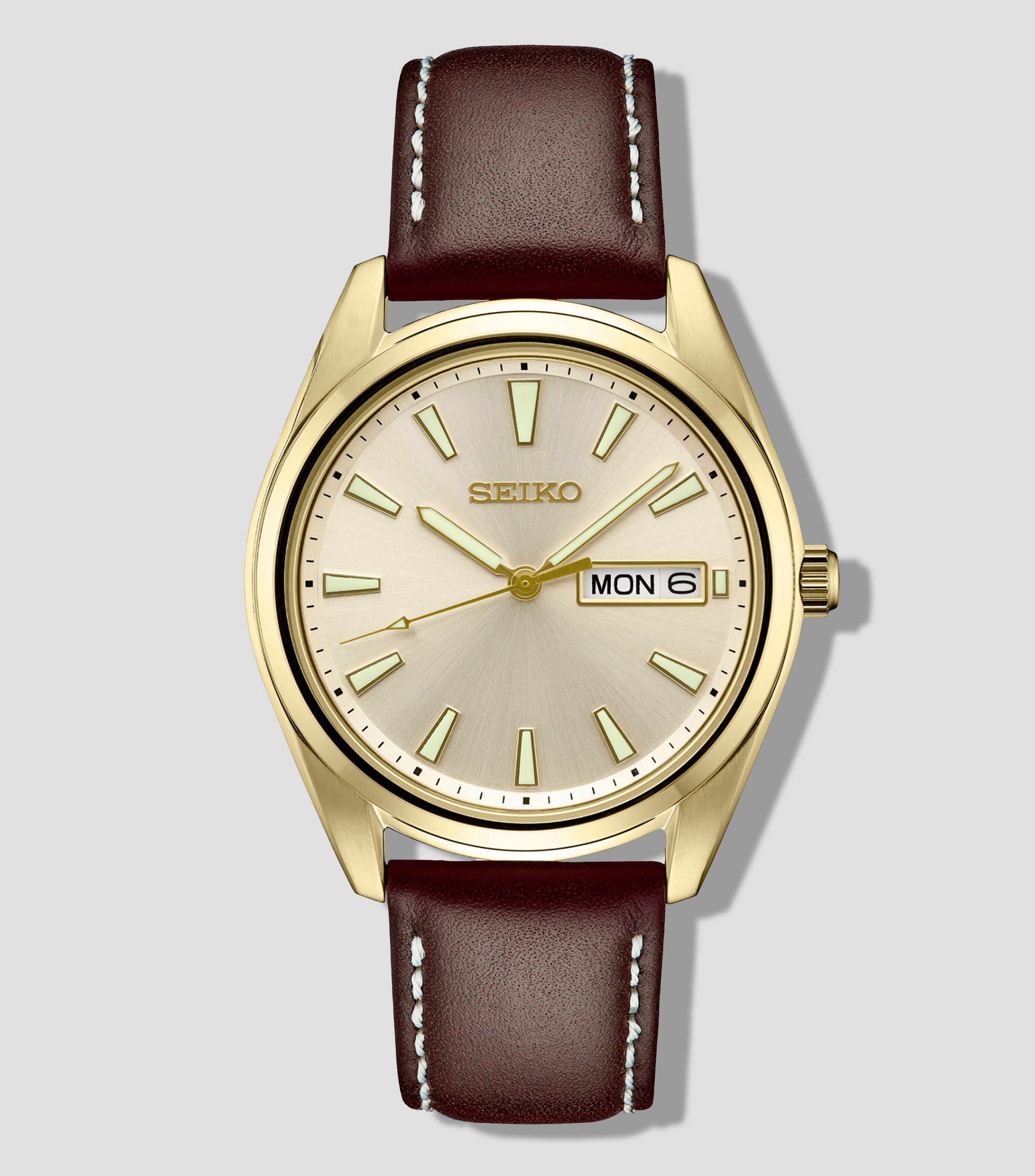 Seiko: Reloj para Hombre Essentials Casual Dorado | El Palacio de Hierro