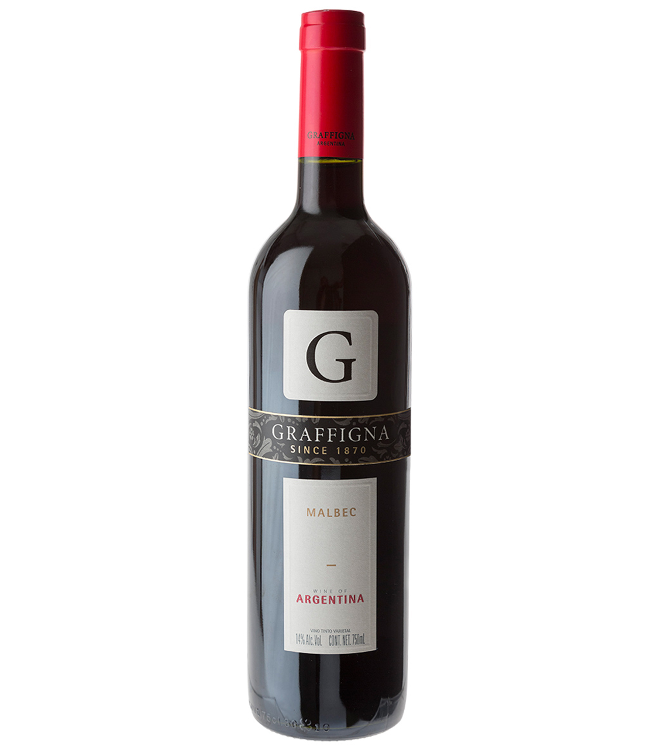 Graffigna Vino Tinto Malbec, 750 ml - El Palacio de Hierro