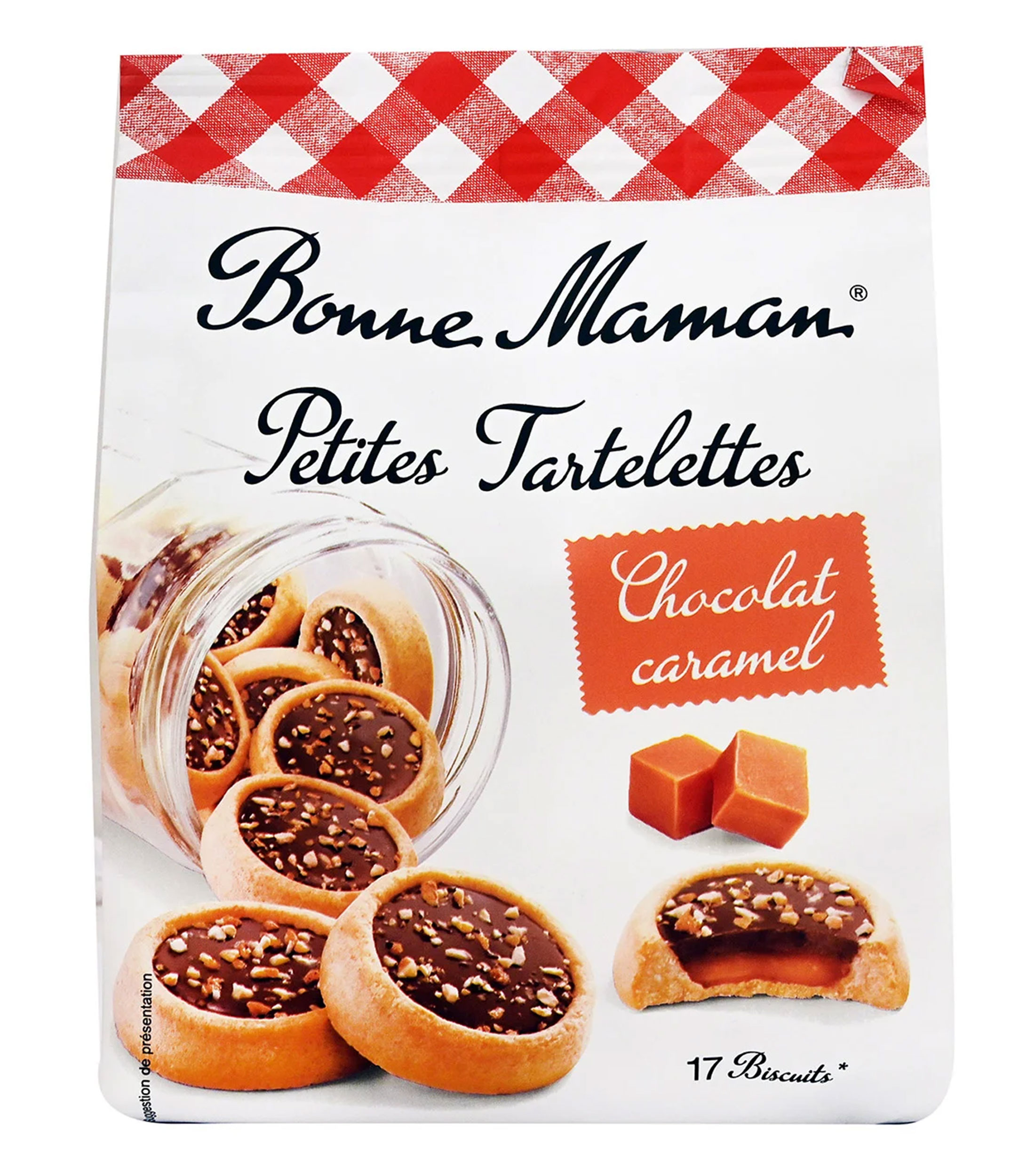Bonne Maman Mini Tartaletas con Chocolate y Caramelo, 250 g - El ...