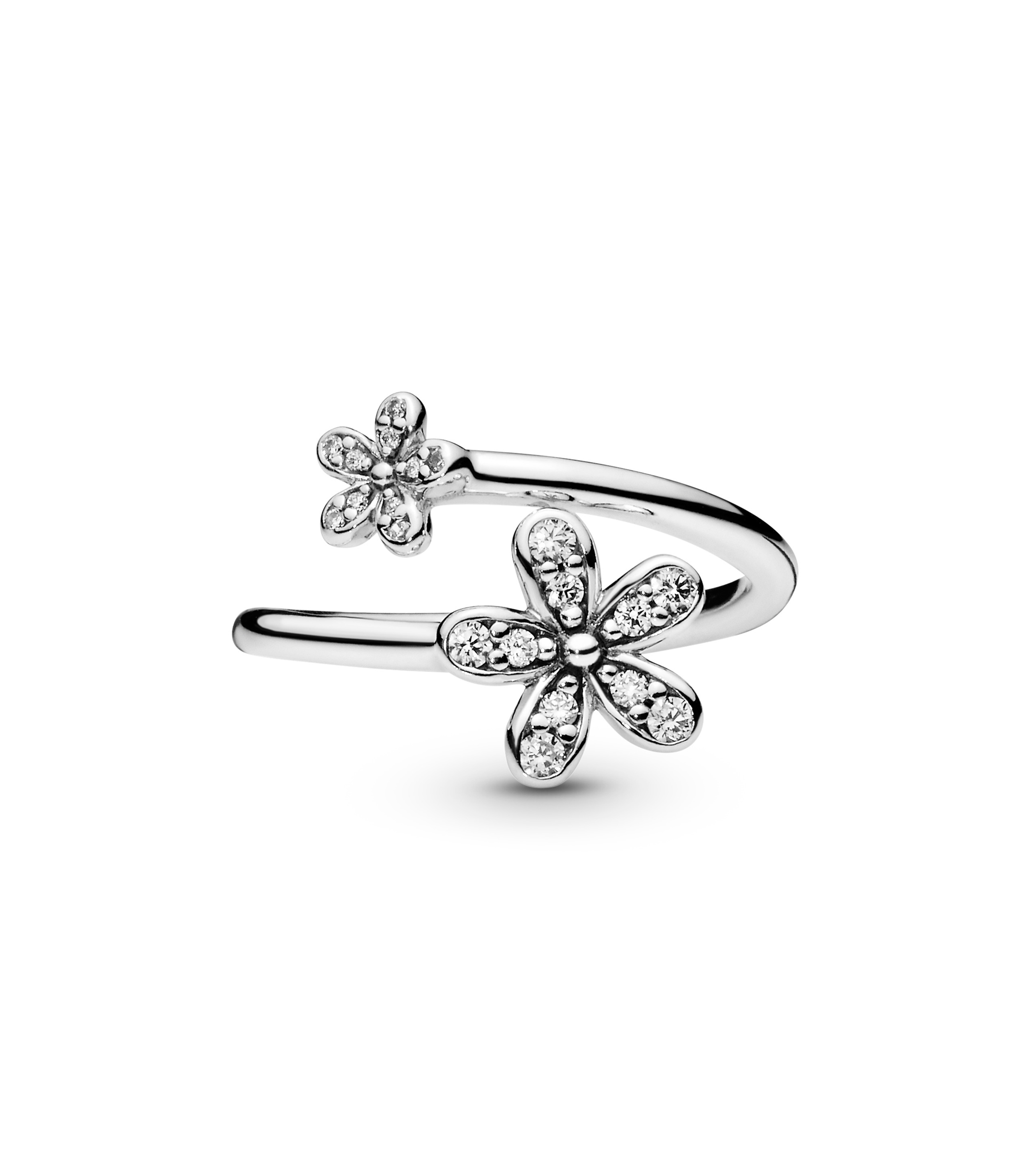 Pandora Anillo en plata Sparkling Daisy Flower Open Mujer Talla: 60 ...