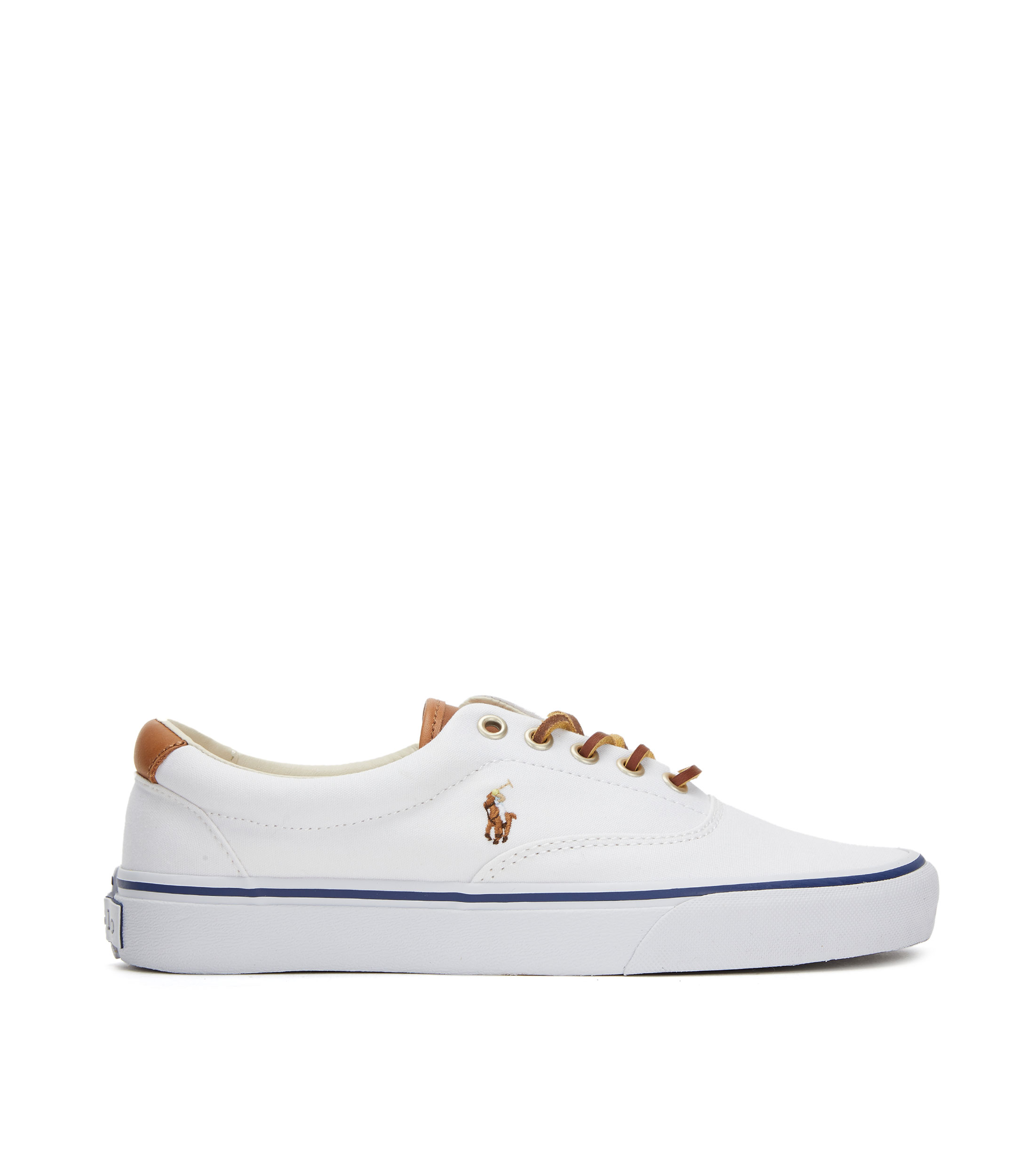 Polo Ralph Lauren: Tenis casuales Keaton Blancos Hombre | El Palacio de ...