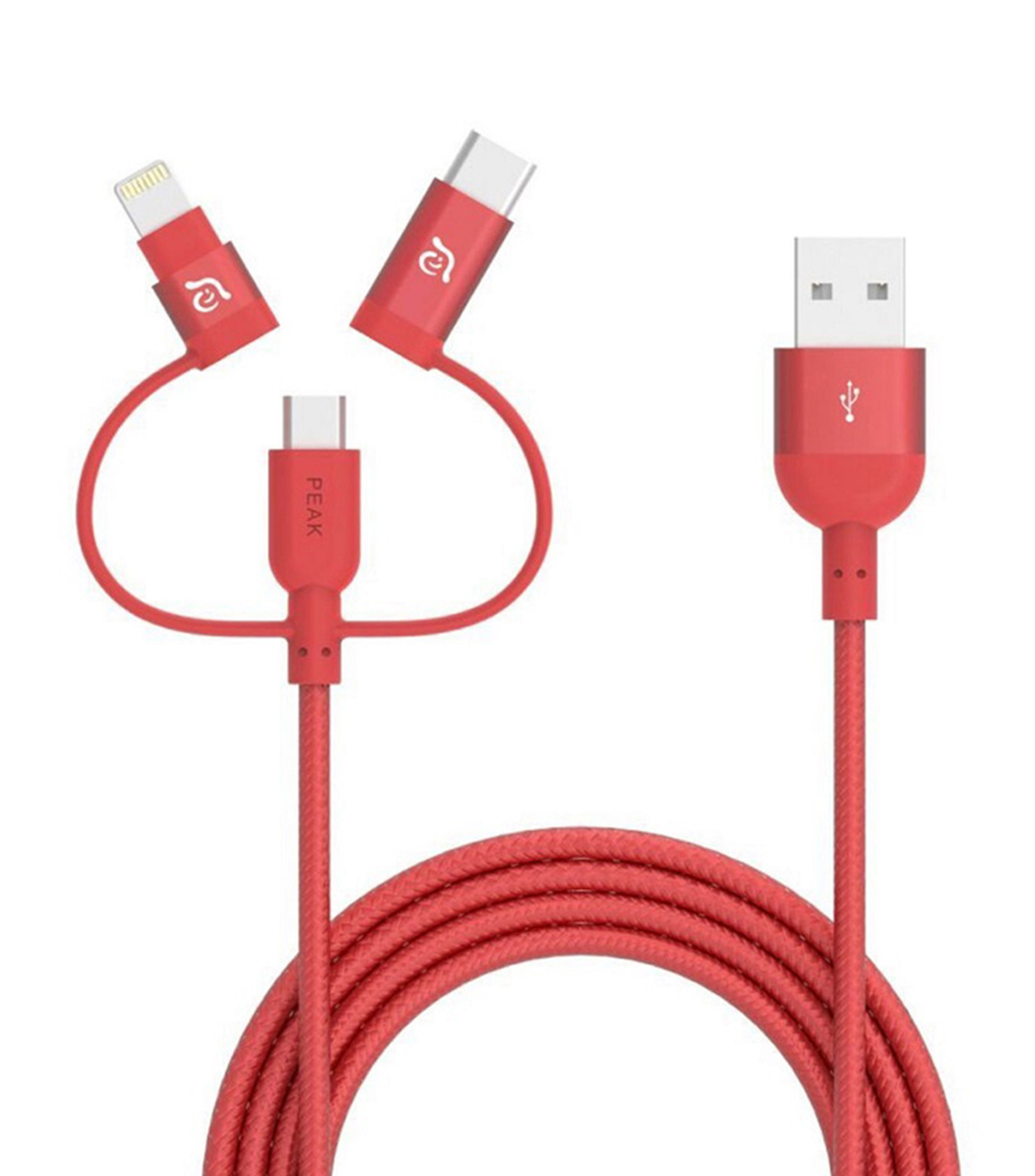 ADAM elements Cable USB Peak Trio II rojo- El Palacio de Hierro