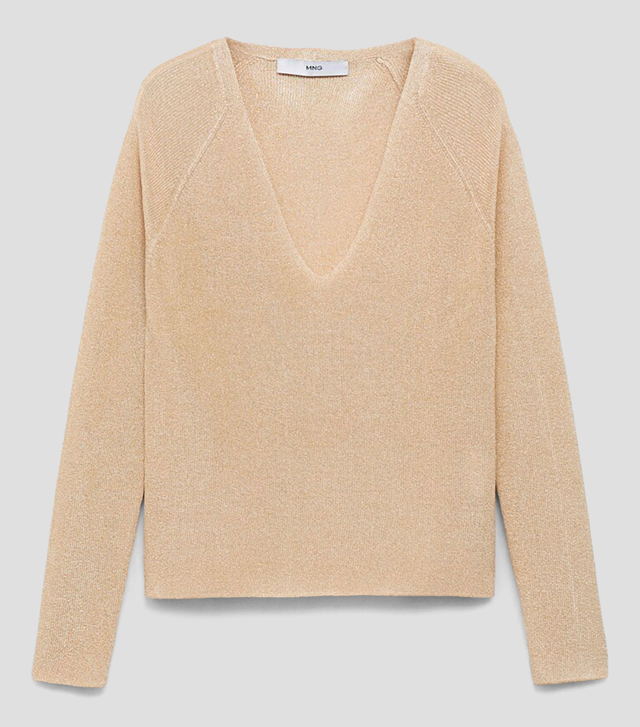 Mango Suéter cuello V Mujer |El Palacio de Hierro
