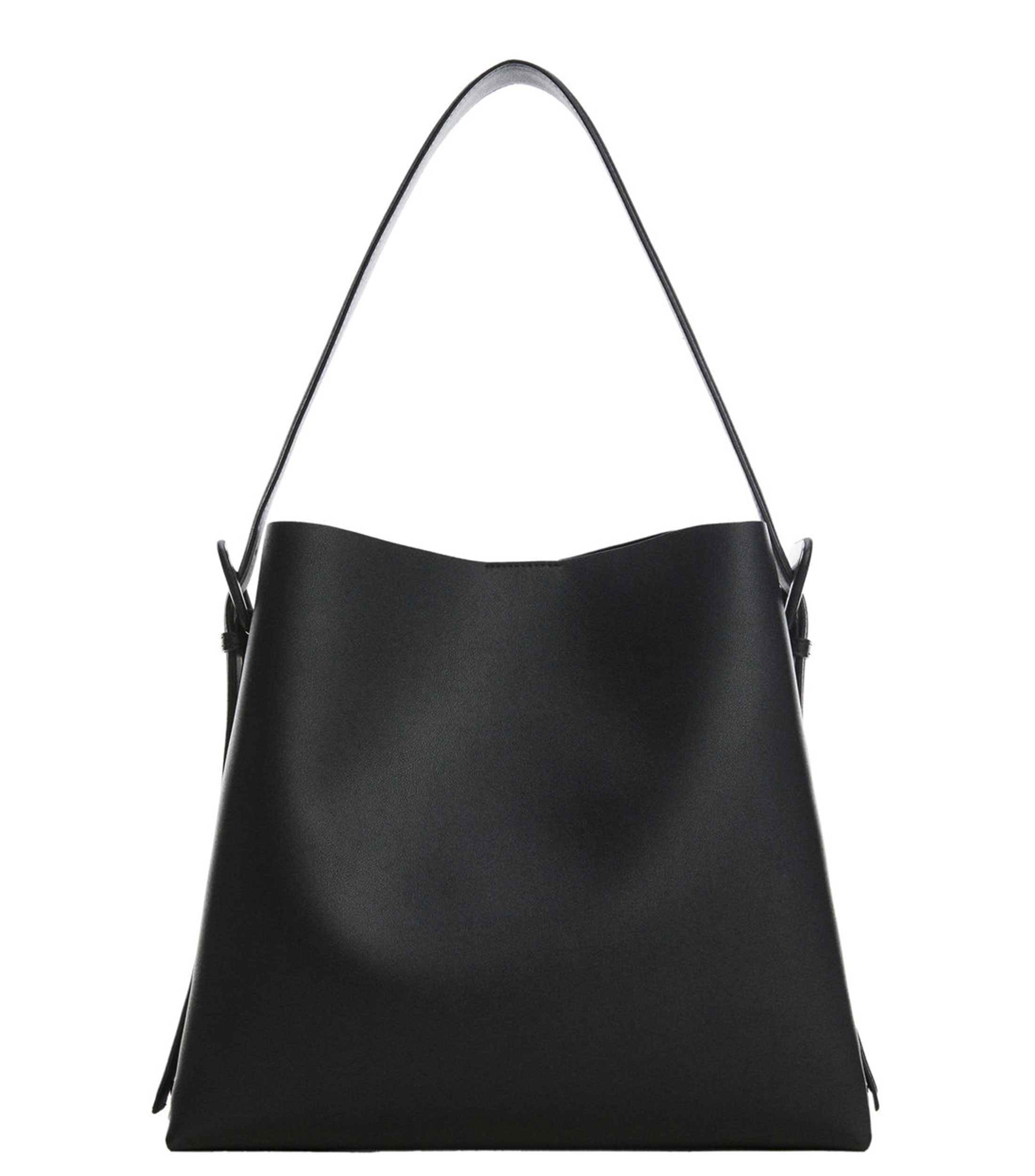 Mango: Bolso tote negro Mujer | El Palacio de Hierro