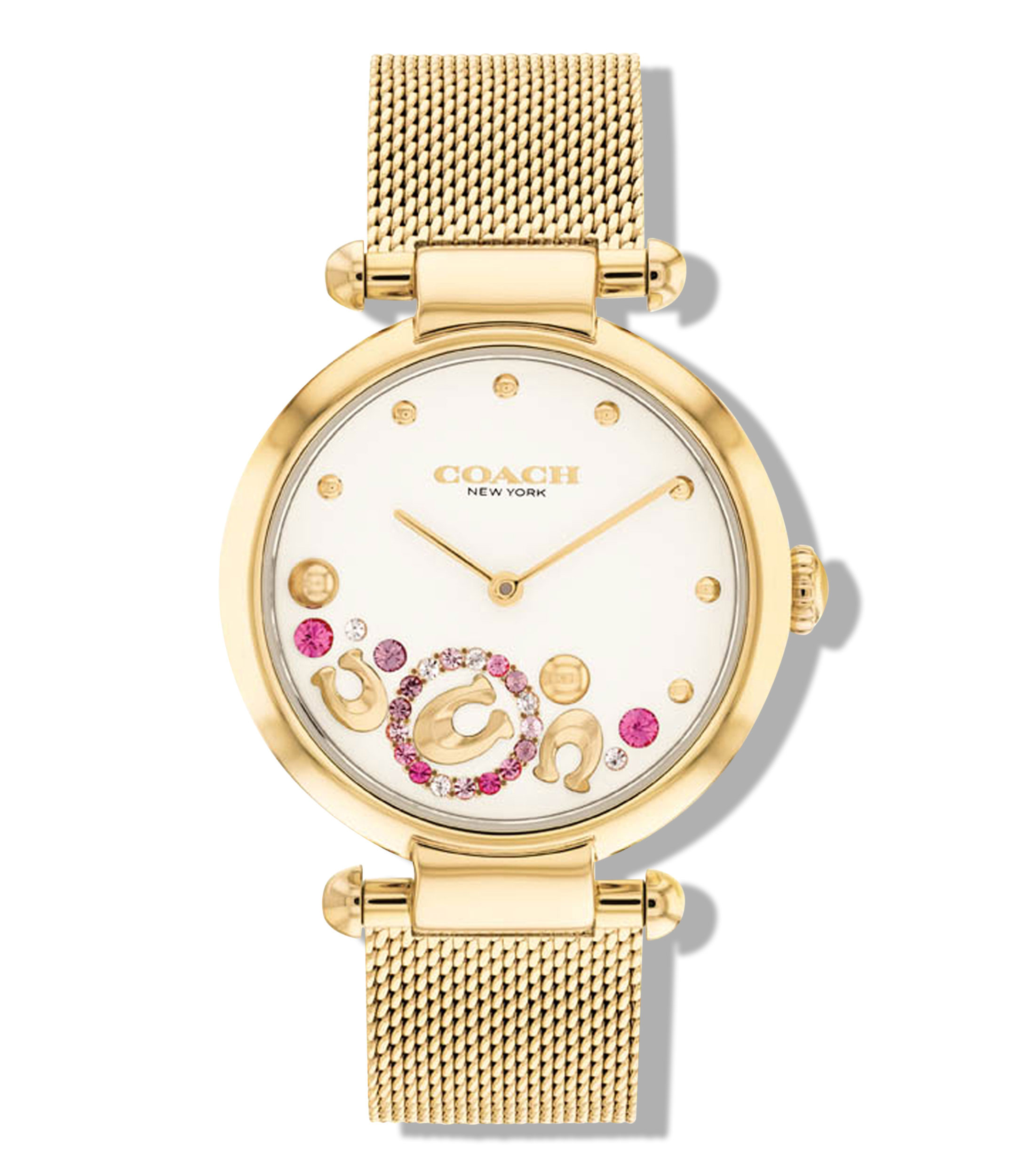 COACH Reloj para mujer Cary Casual Blanco con cristales - El Palacio de ...