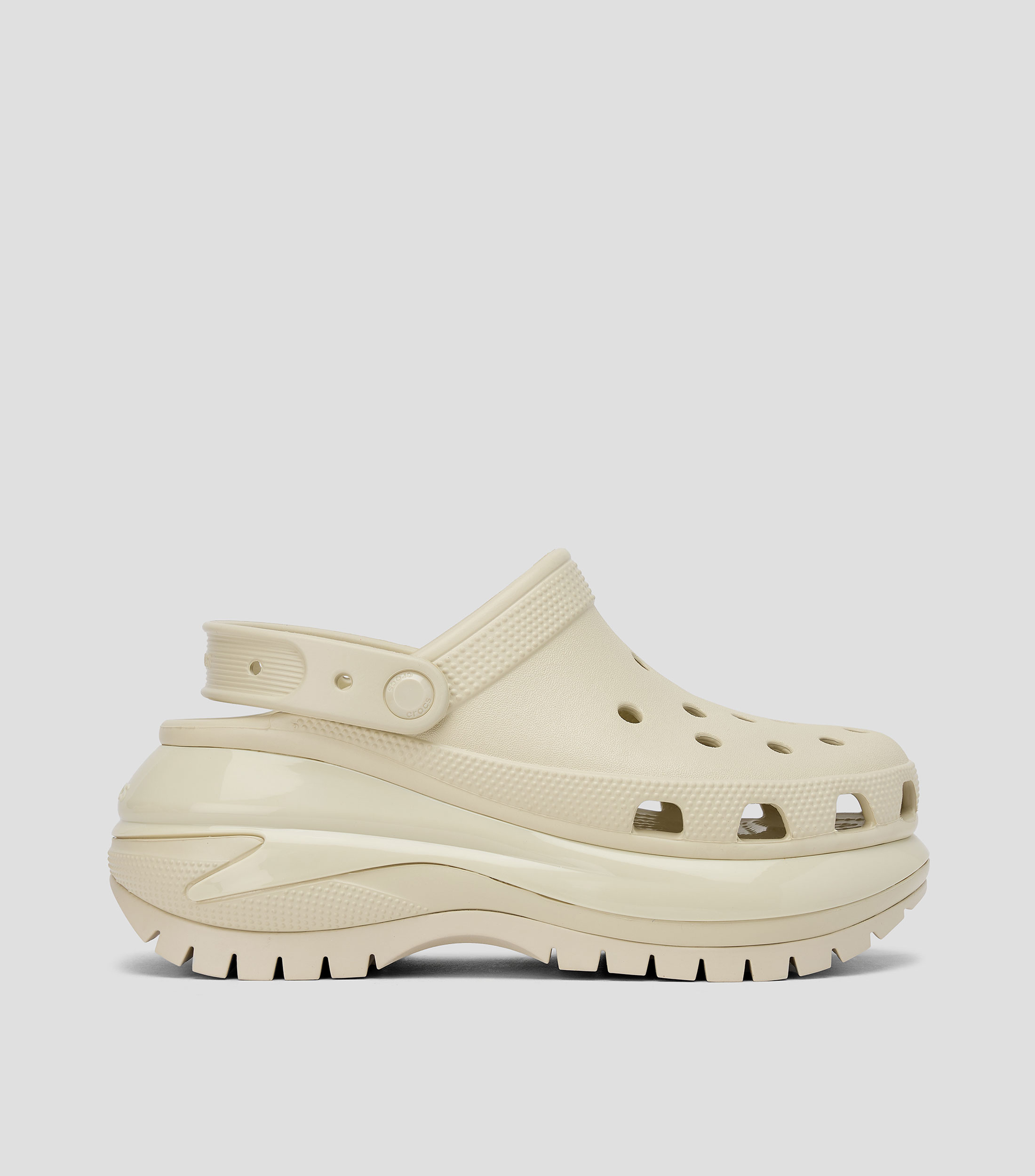 CROCS_6732_Crocs Sandalias Clog de plataforma alta Mega Crush lisas ...