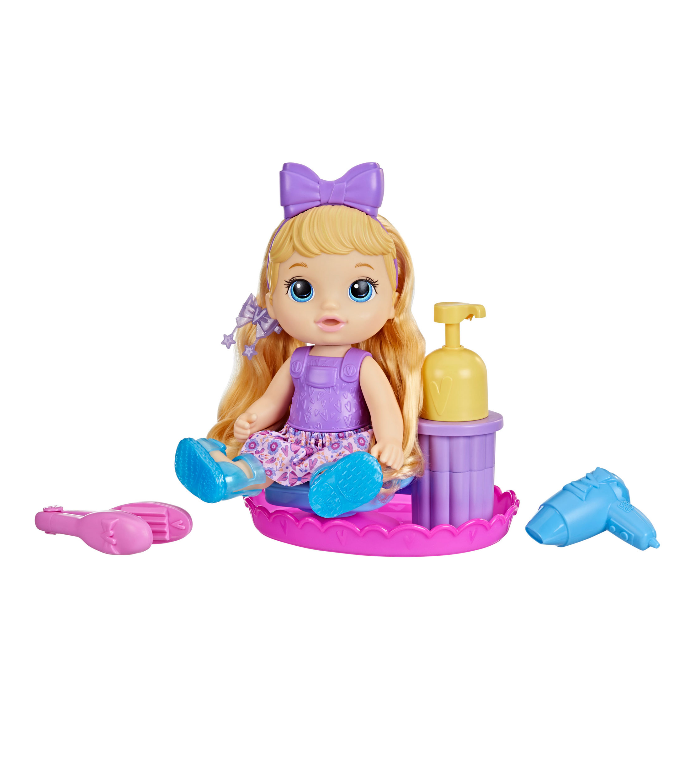 Baby Alive Muñeca Sudsy Styling - El Palacio de Hierro