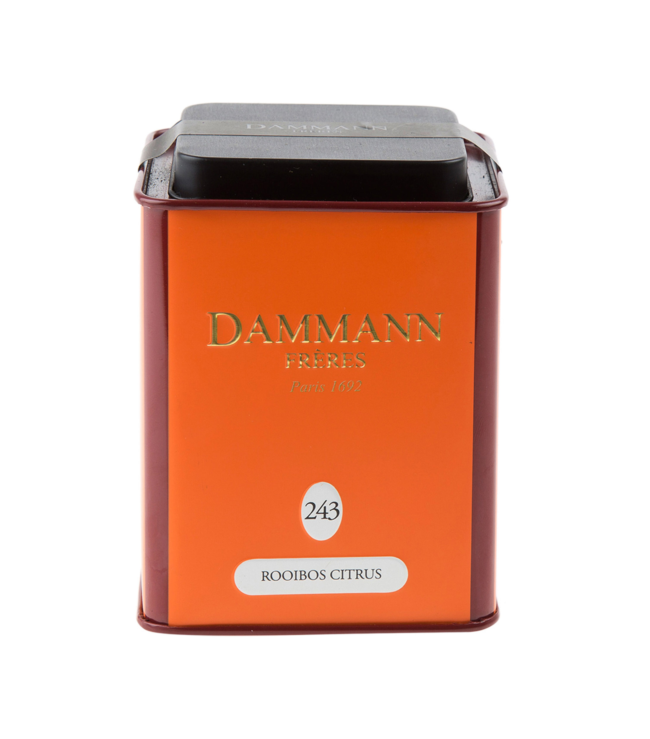 Dammann Frères Té Rooibos Citrus, 100 g - El Palacio de Hierro