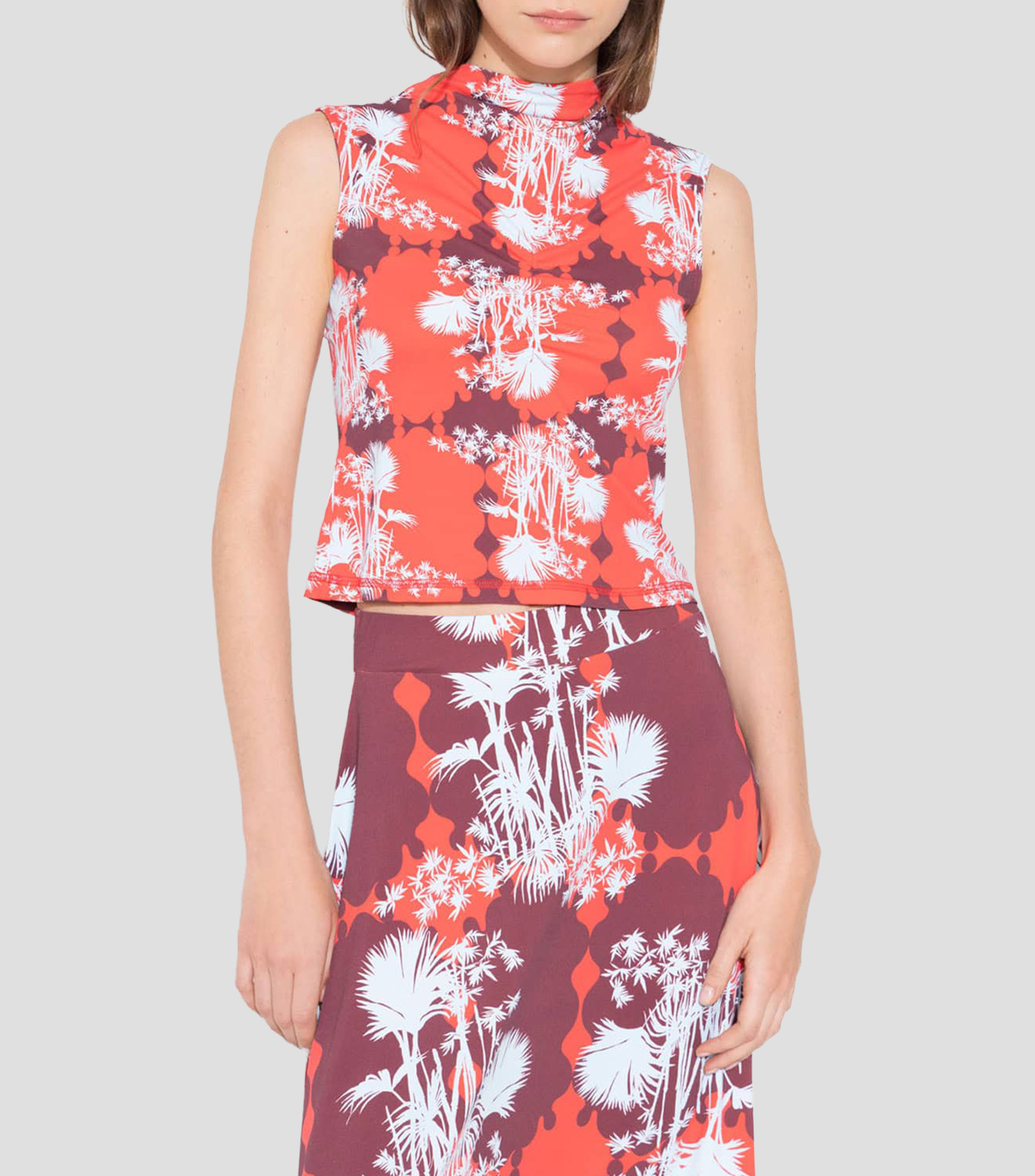 Jazmin Chebar Top con flores Mujer - El Palacio de Hierro