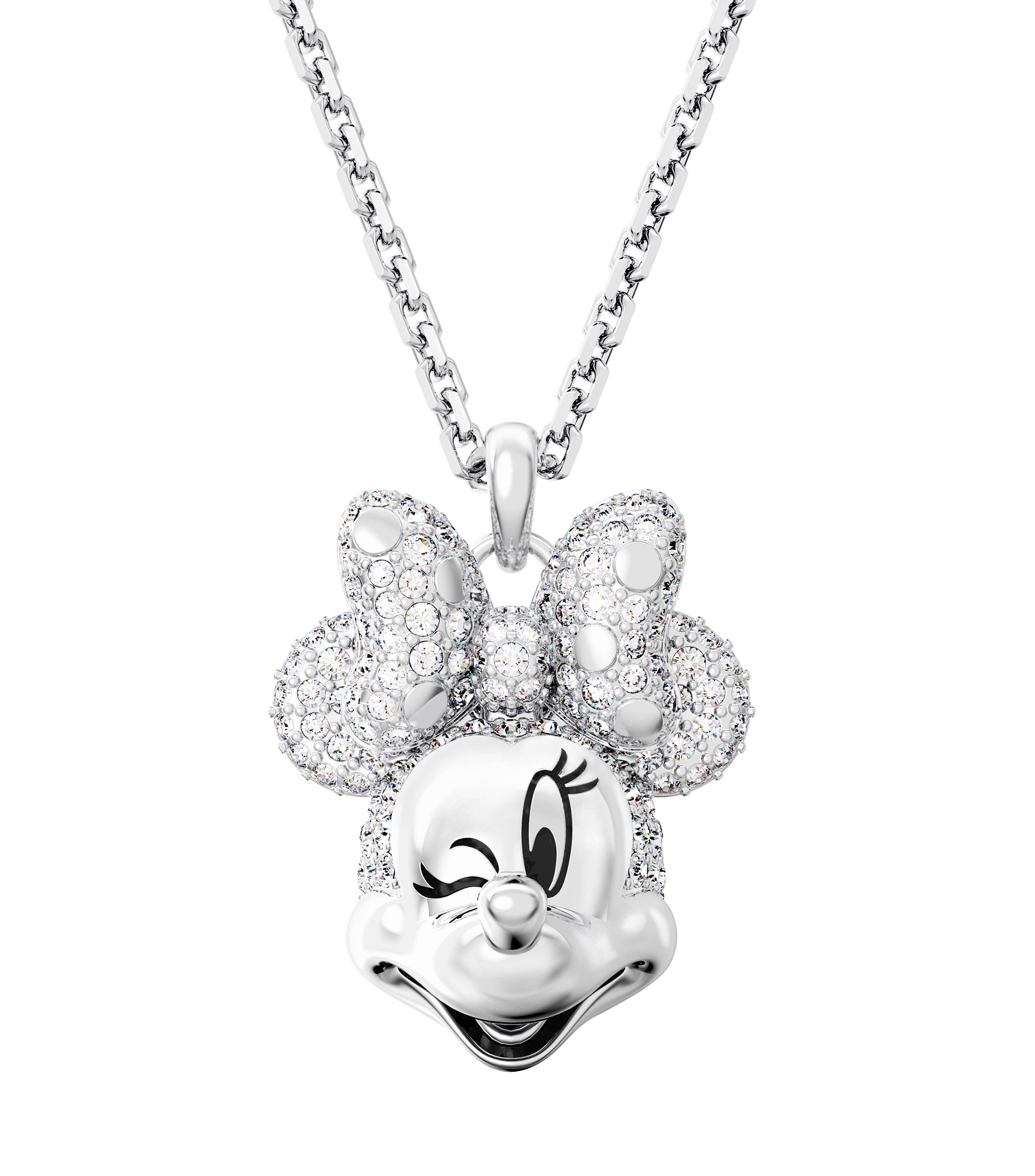 Swarovski Collar con Minnie Mouse Mujer - El Palacio de Hierro