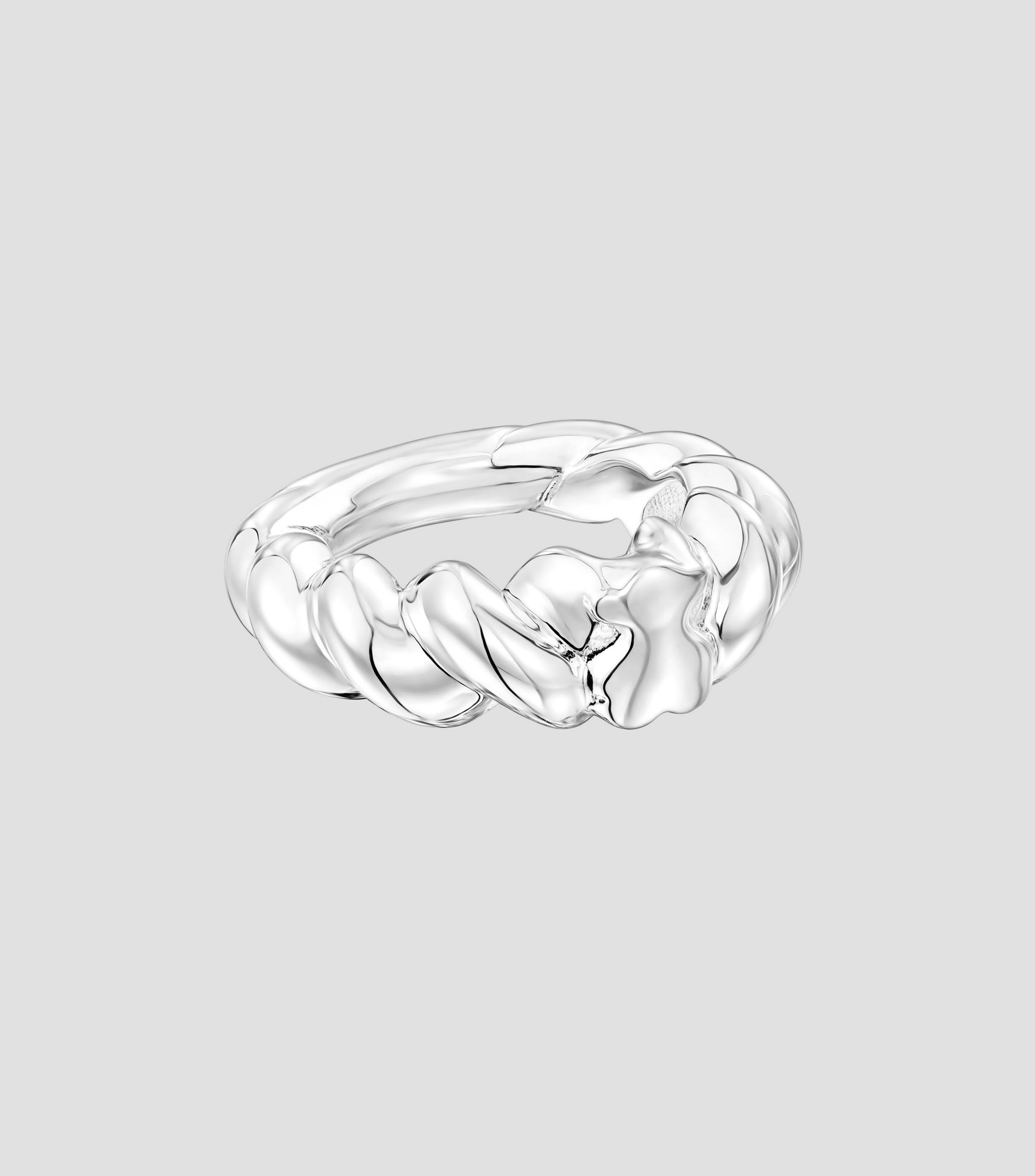 Tous: Anillo trenzado en plata .925 Twisted Mujer | El Palacio de Hierro