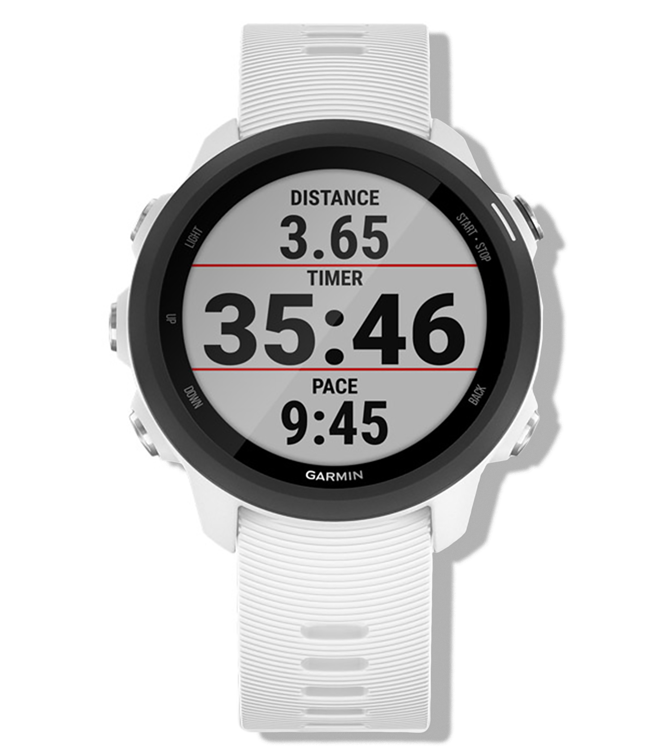 Garmin Monitor ForeRunner 245 Music para Correr Blanco Negro - El ...