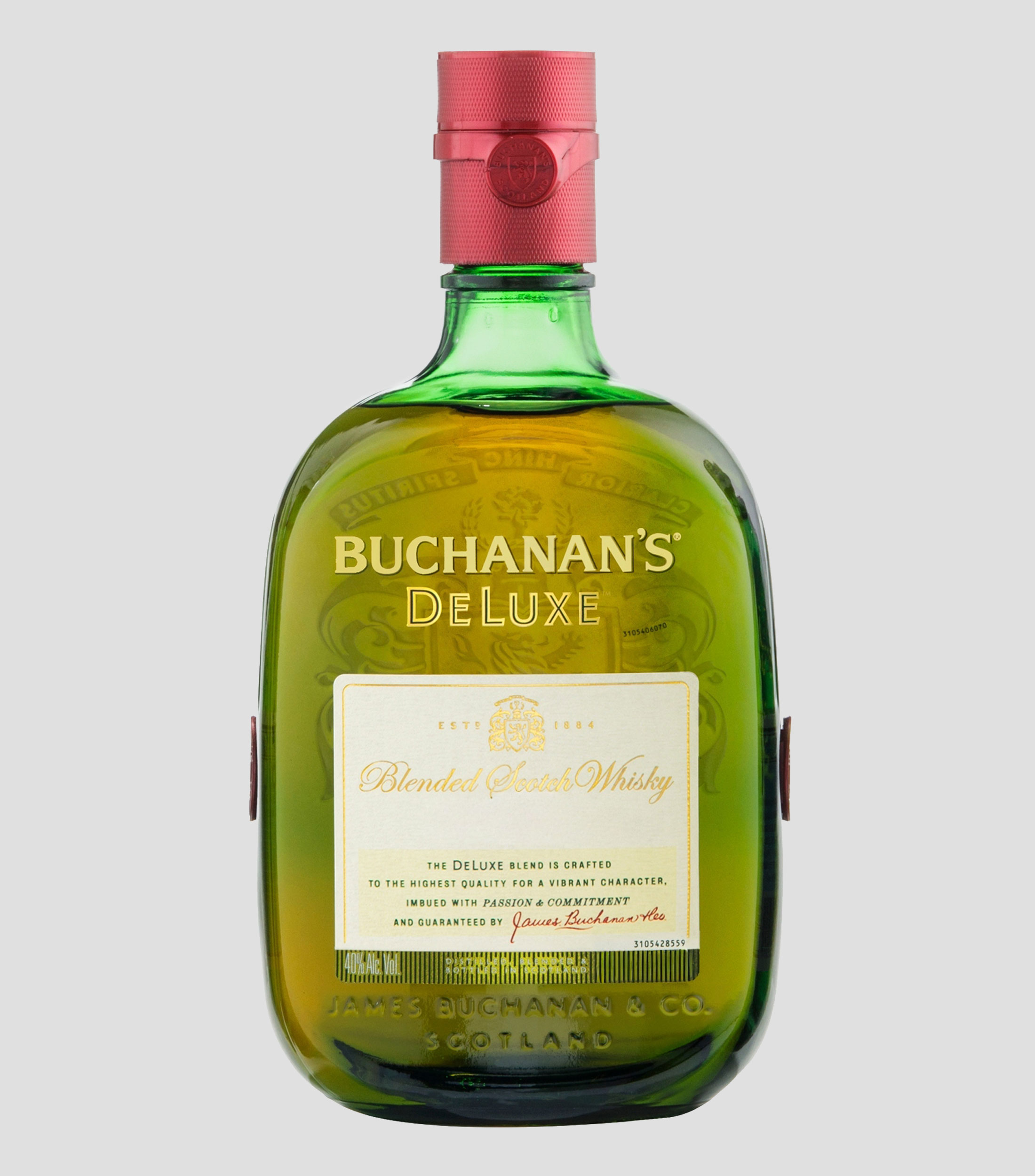 Buchanan's: Whisky Buchanan's Deluxe 12 años Blended Scotch, 750 ml ...