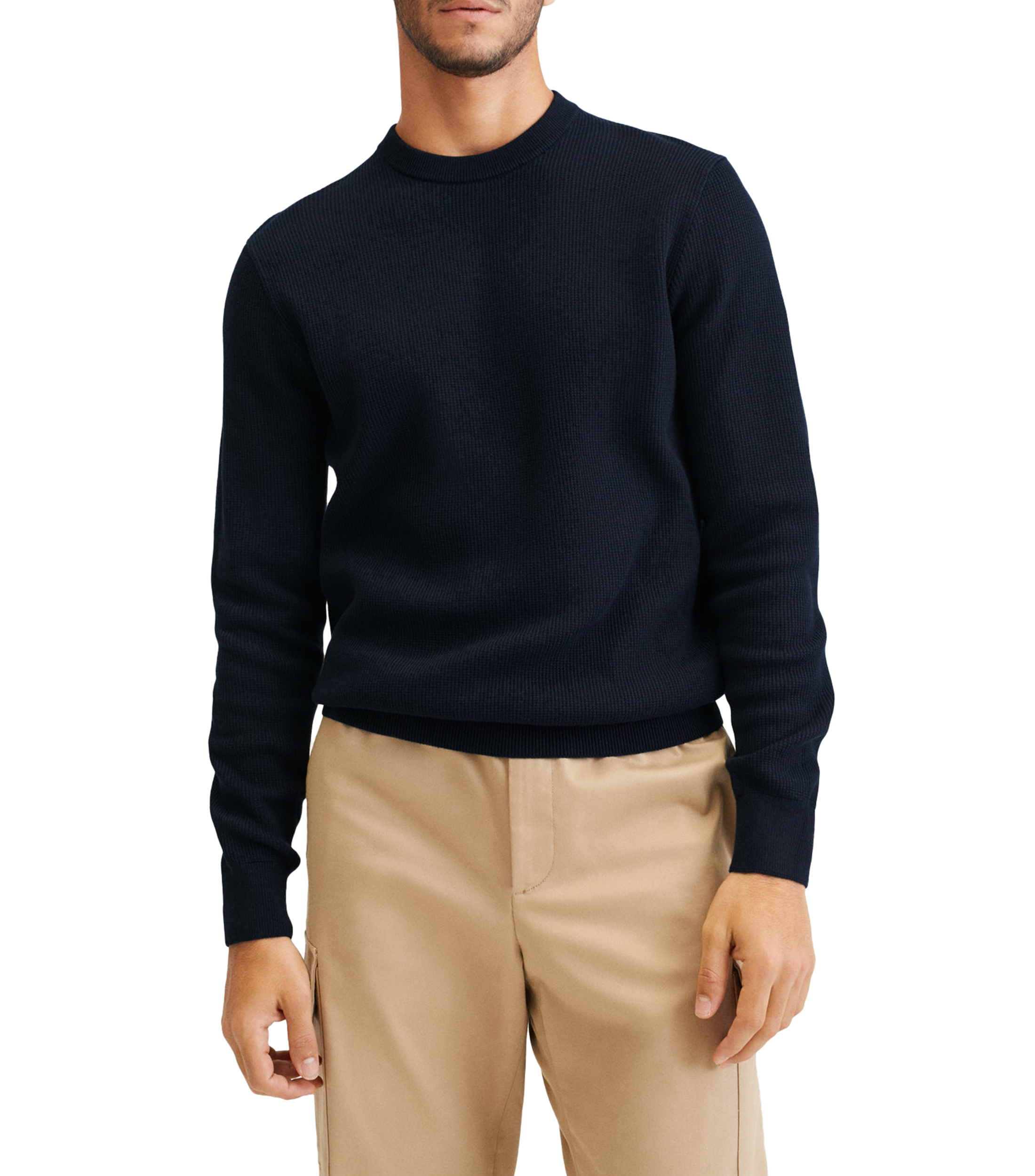 Mango Suéter cuello redondo Hombre - El Palacio de Hierro