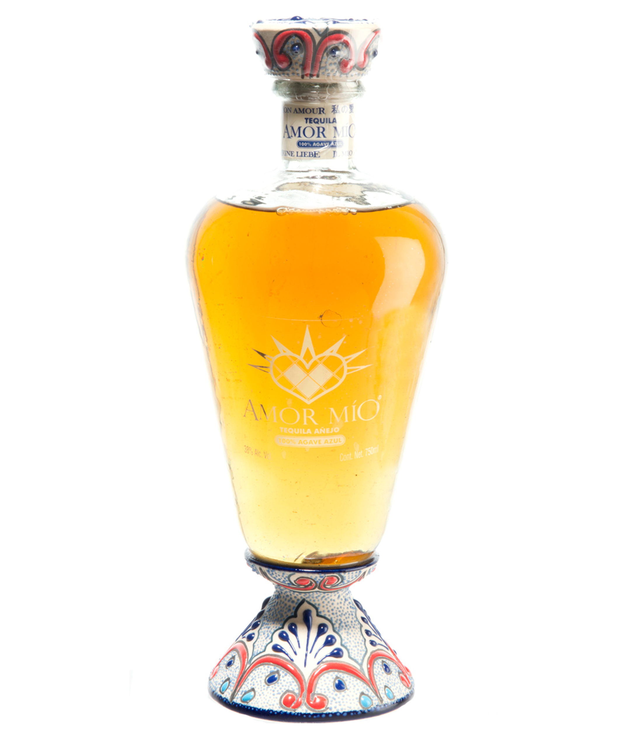Amor Mío Tequila Añejo Amor Mío, 750 ml - El Palacio de Hierro