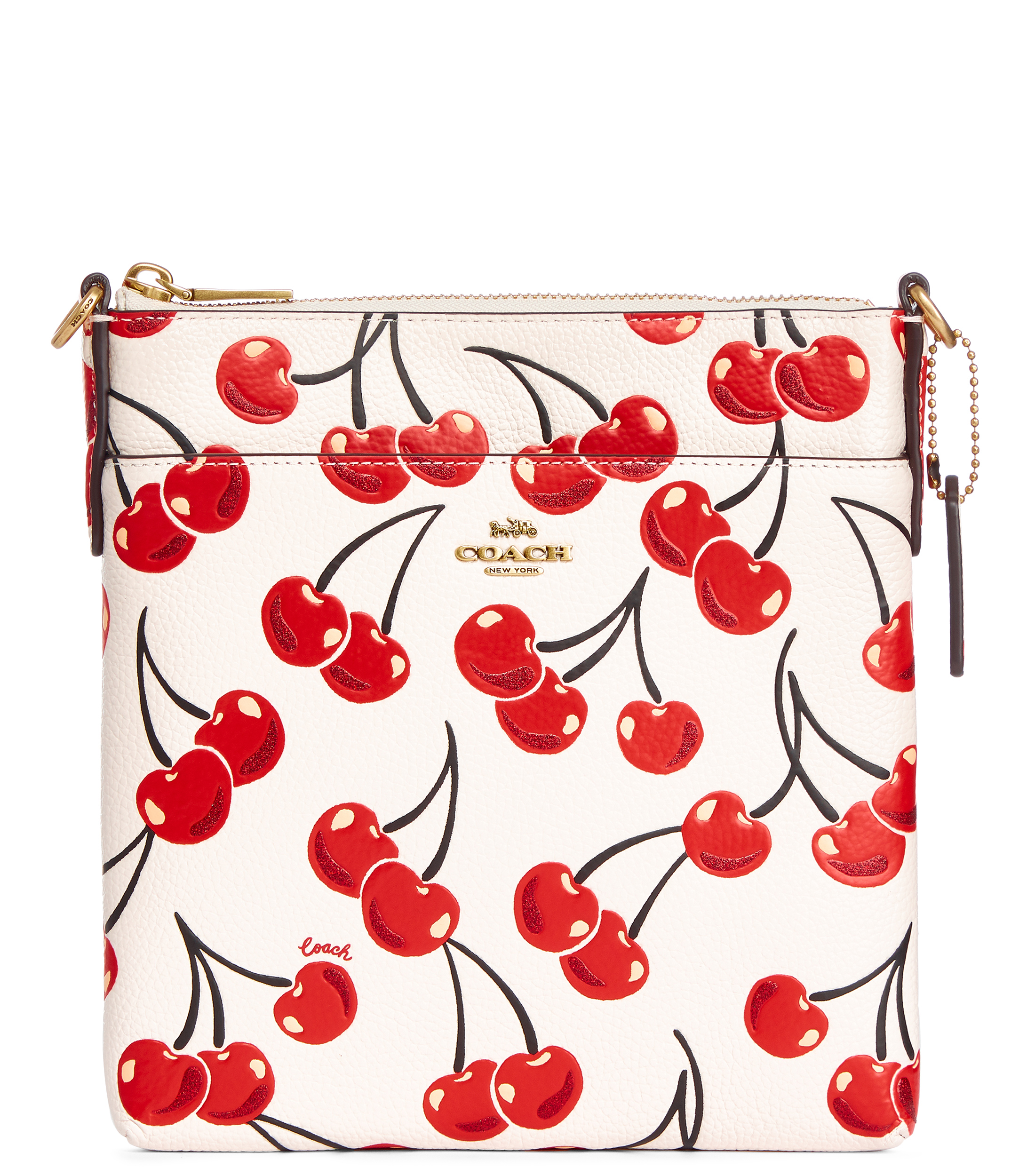 COACH Bolso crossbody en piel con cerezas - El Palacio de Hierro