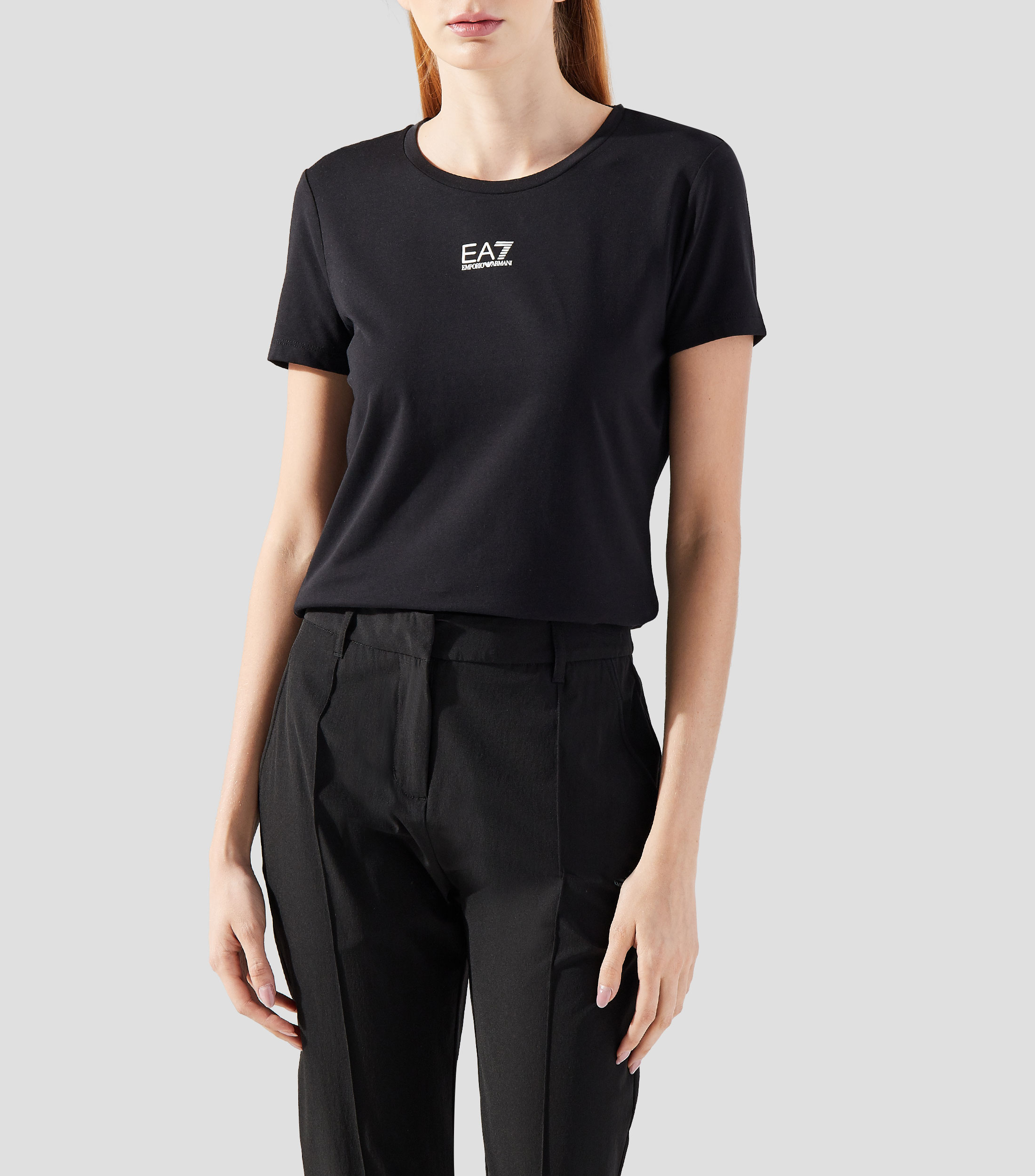 EA7 EMPORIO ARMANI_B417_EA7 Emporio Armani Playera cuello redondo manga corta Mujer |El Palacio ...