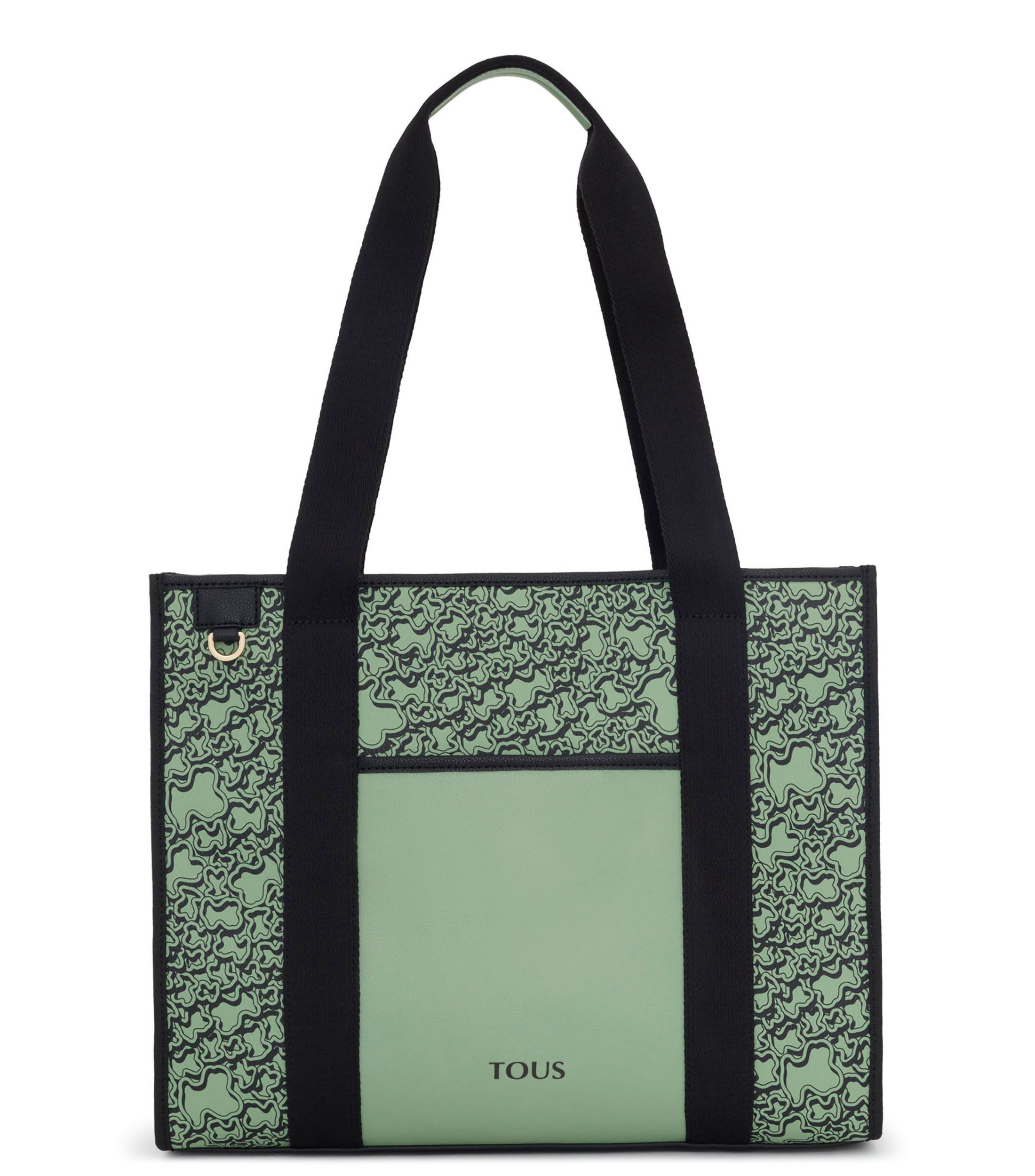 Tous: Bolso tote verde Amaya Kaos Mini Evolution monogram Mujer | El ...