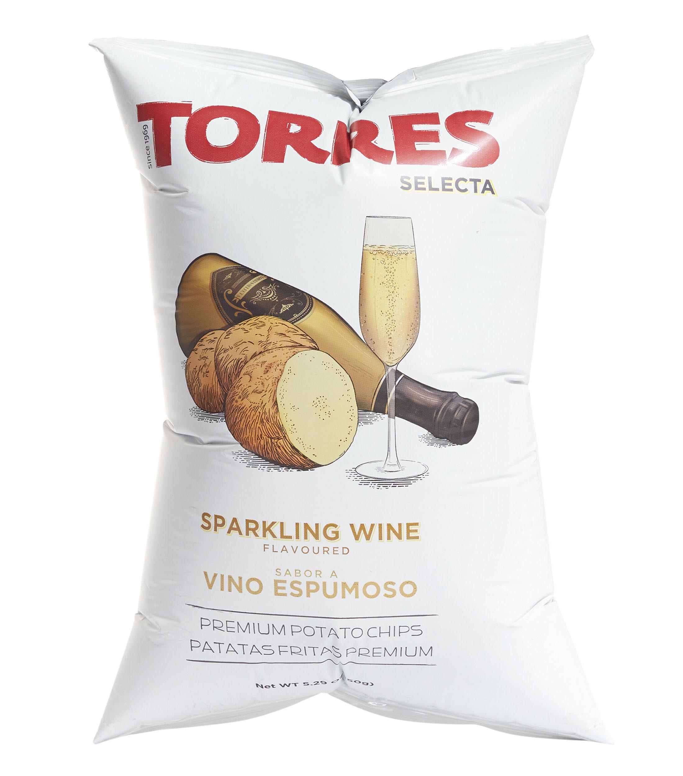 Torres Selecta Papas Torres Sabor Vino Espumoso, 150g - El Palacio de ...