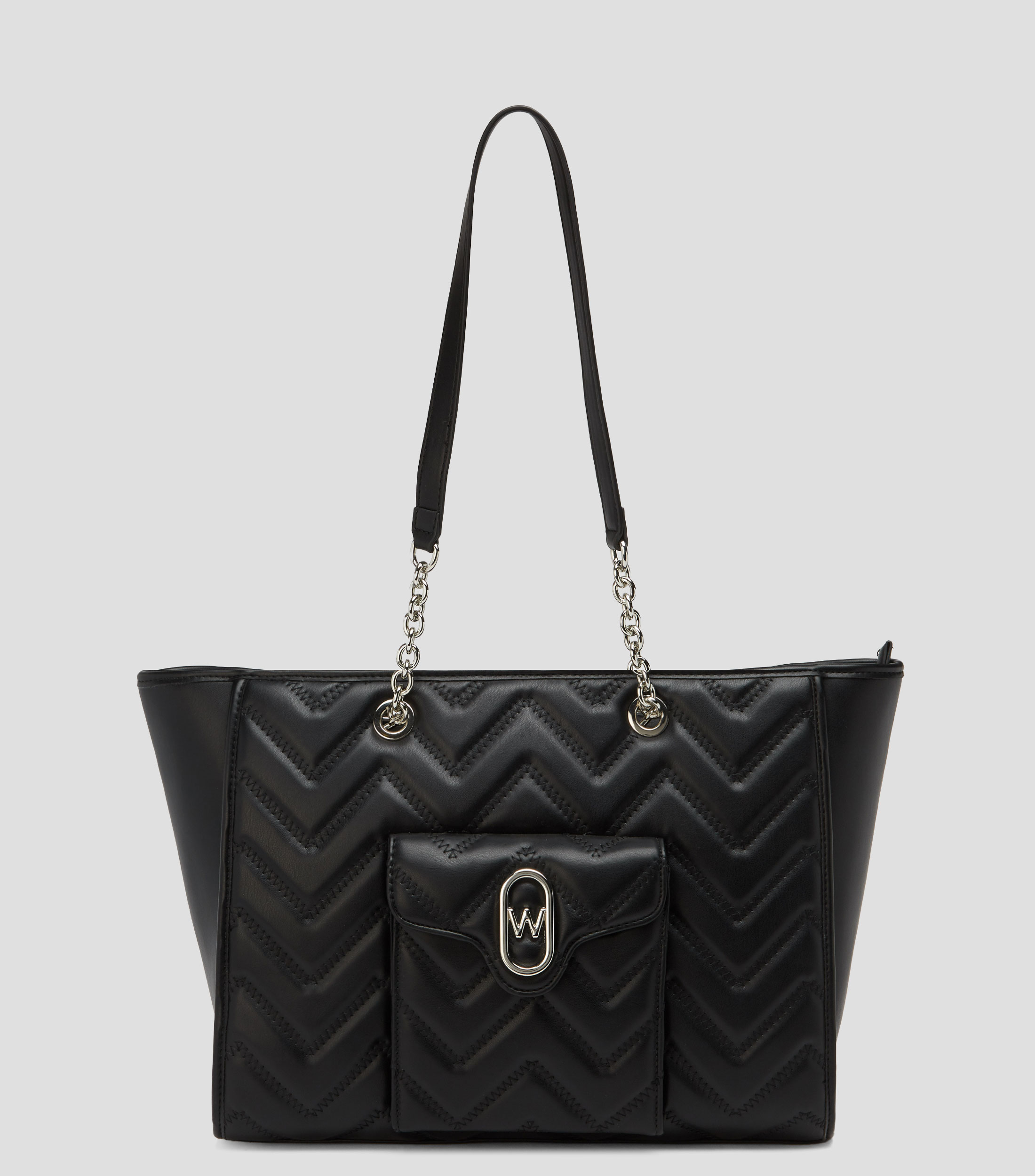 Westies: Bolso Tote liso capitonado Mujer | El Palacio de Hierro