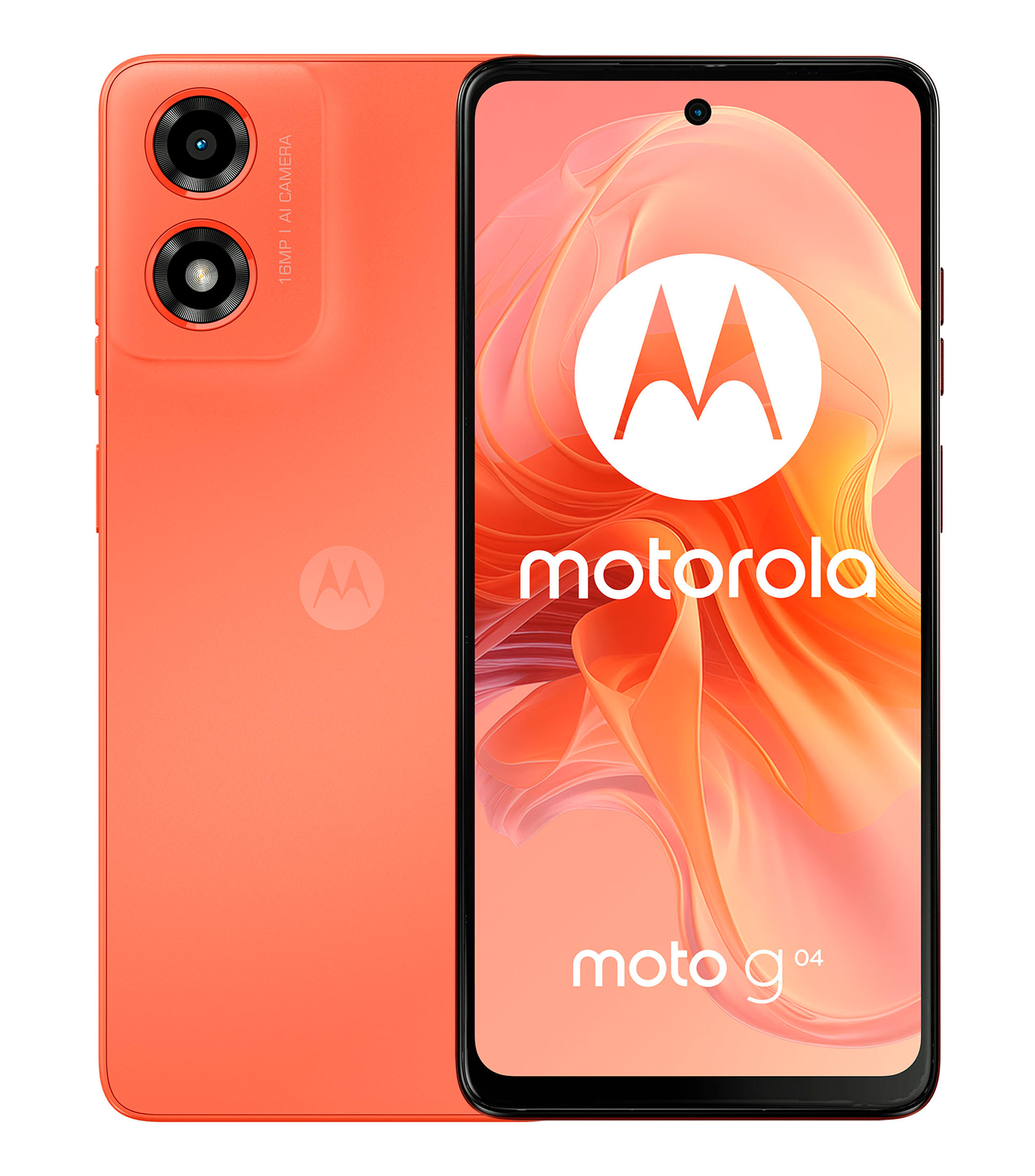 Motorola: Celular Moto G04 128 GB 4 GB Naranja Telcel | El Palacio de ...
