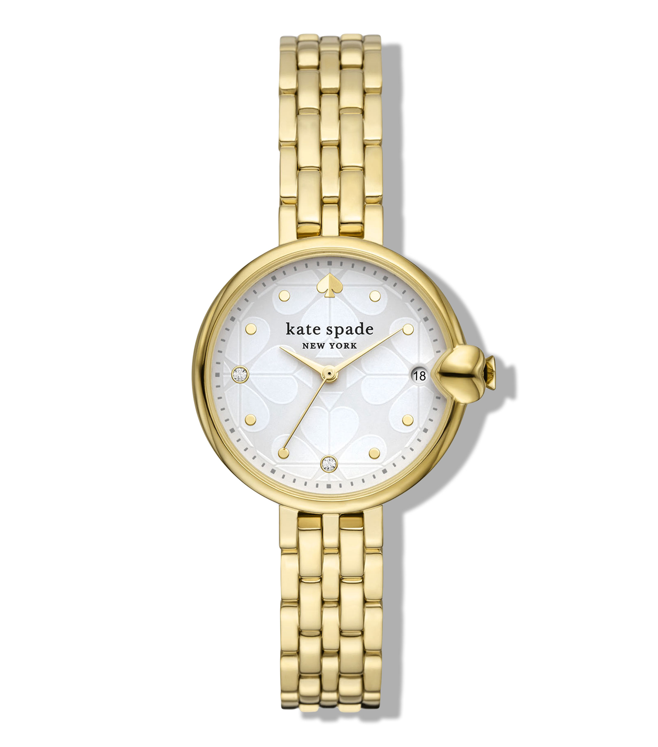 Kate Spade New York Reloj para Mujer Chelsea Park de vestir, Dorado ...