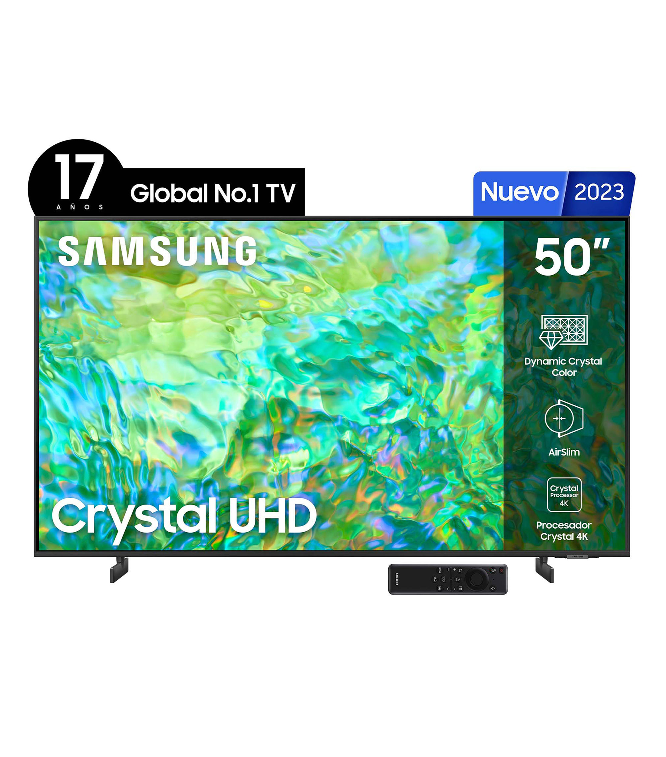 Samsung: Pantalla 50 Pulgadas Plana Crystal UHD 4K UN50CU8000FXZX | El ...