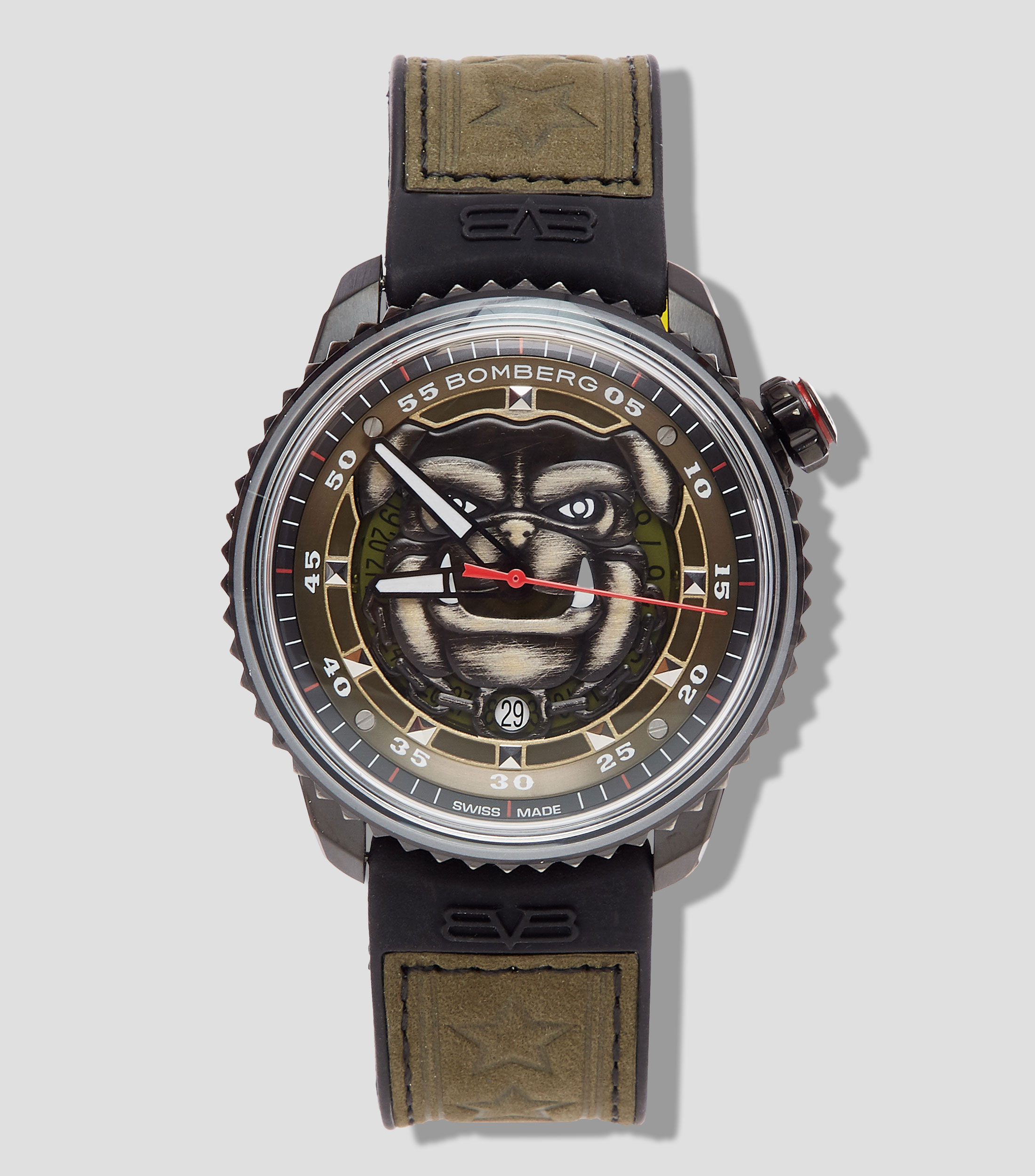 Bomberg Reloj BB 01 Military Bulldog Hombre - El Palacio de Hierro