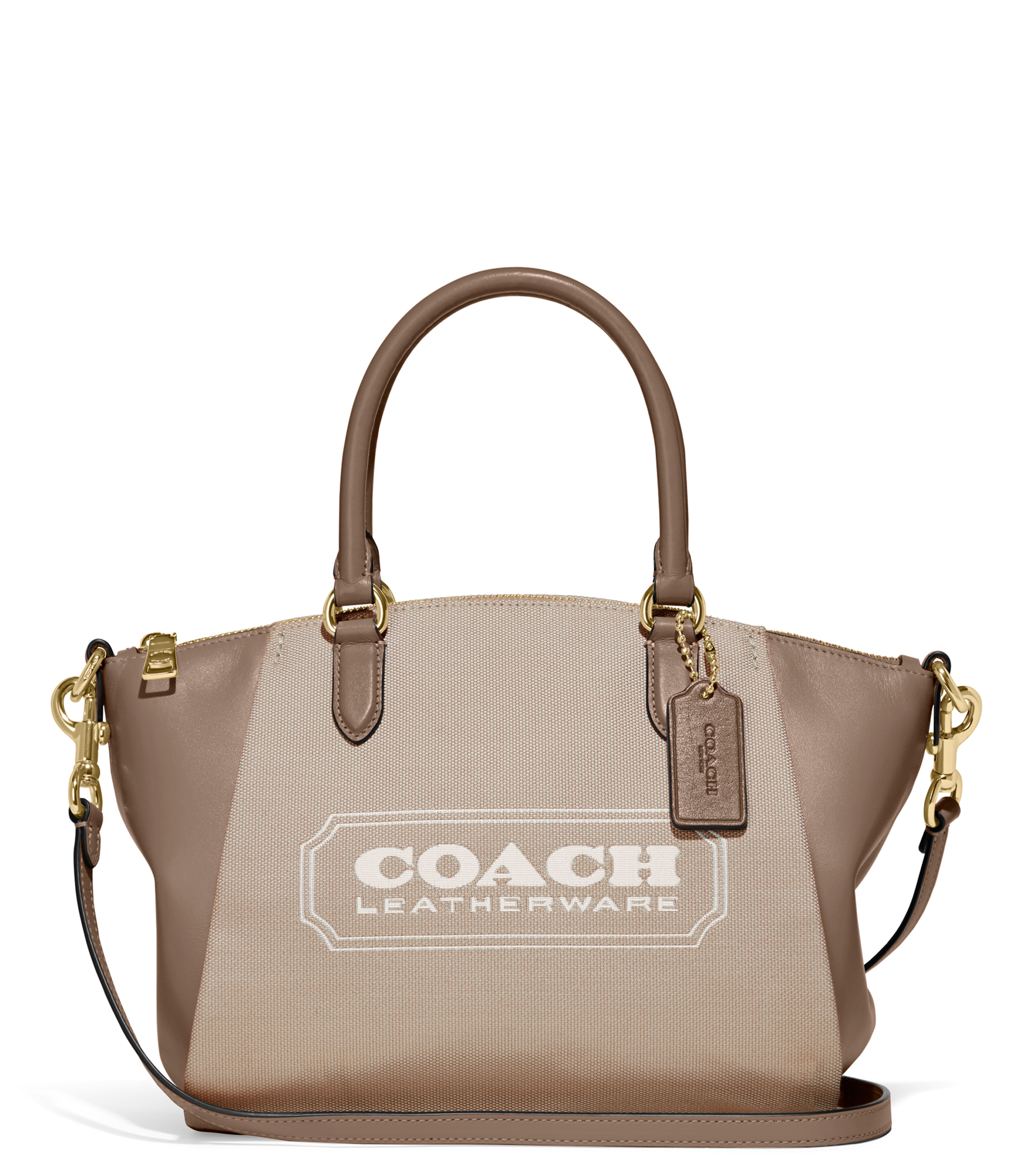 COACH Bolso satchel con logotipo - El Palacio de Hierro
