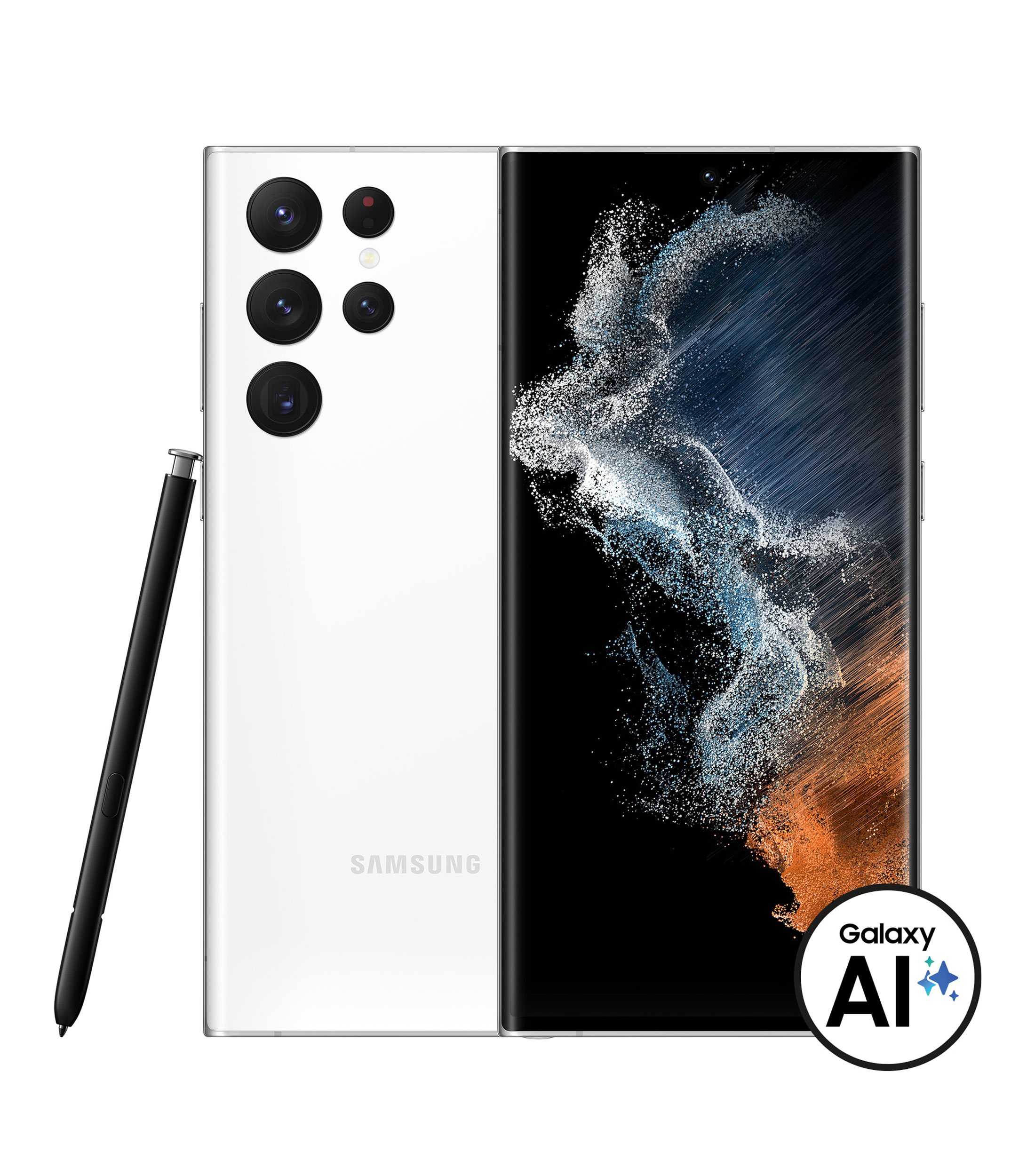 Samsung: Celular Galaxy S22 Ultra 5G eSim 256 GB 8 GB Blanco ...