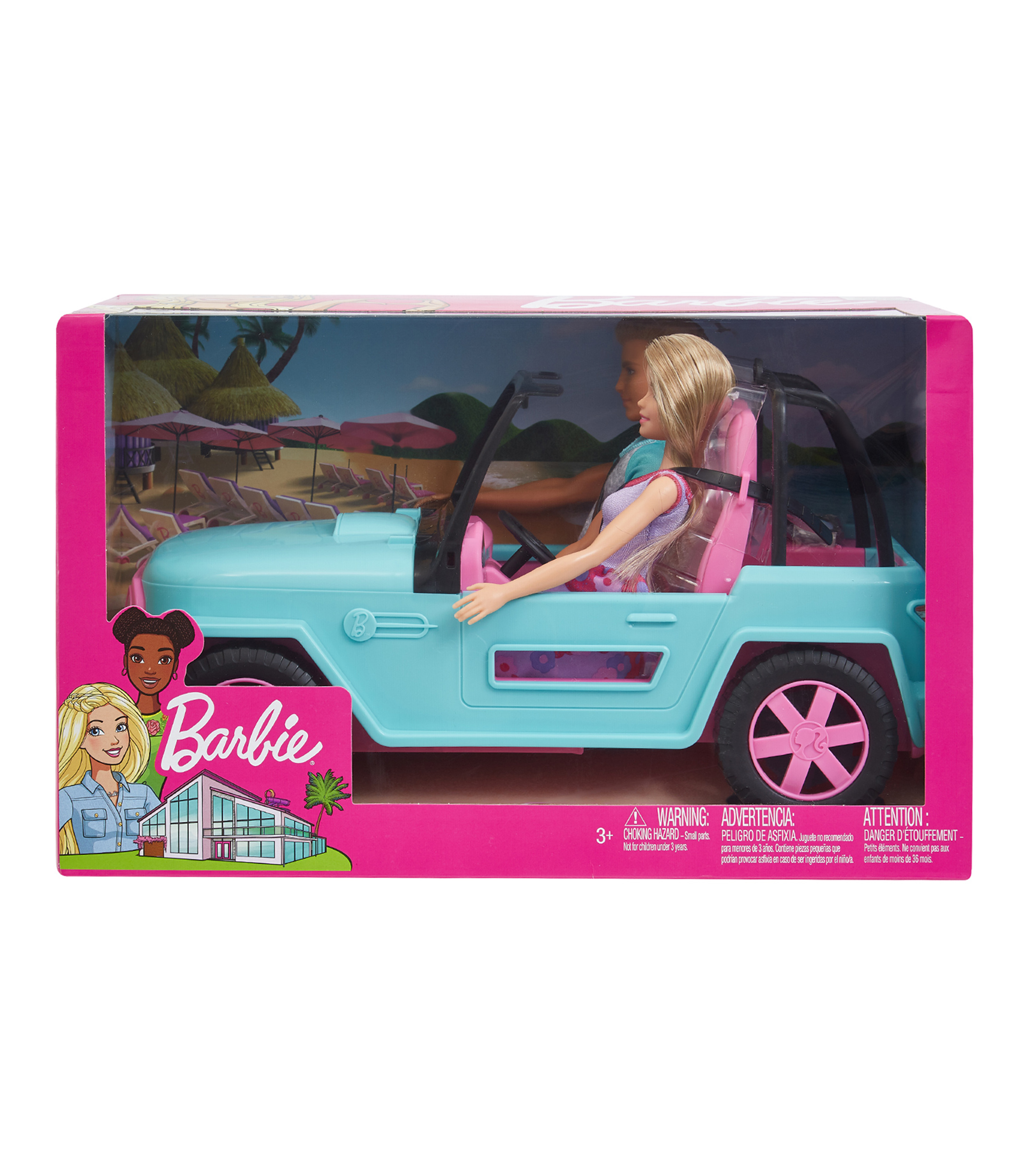 Barbie Auto de Playa - El Palacio de Hierro
